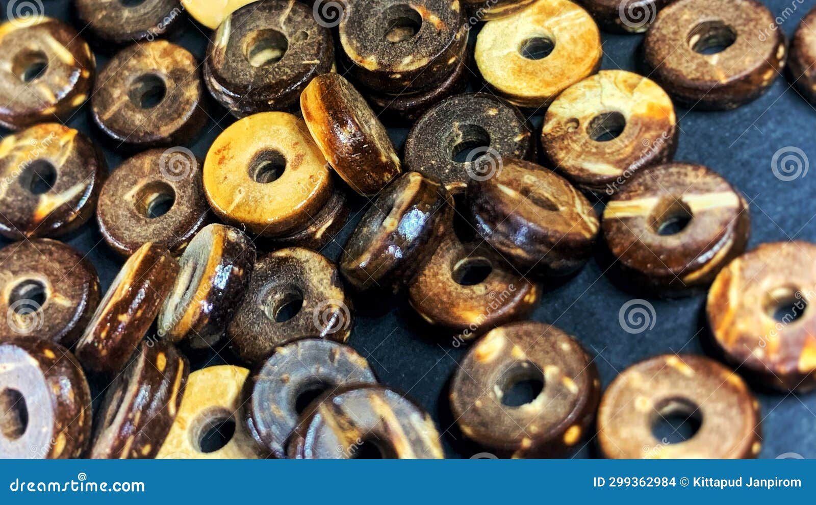 Wooden Bead Background, Round Shape, Graphics for Illustration Stock ...