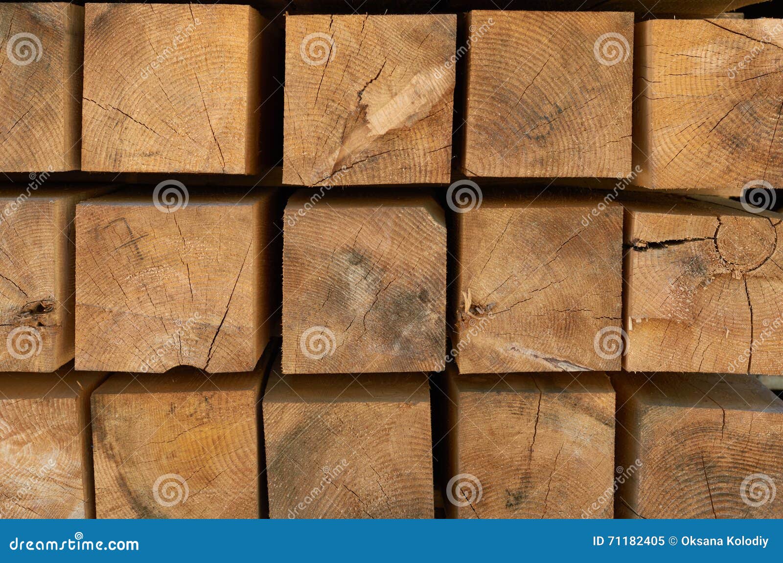 Wooden beams stock image. Image of wood, rural, materials - 71182405