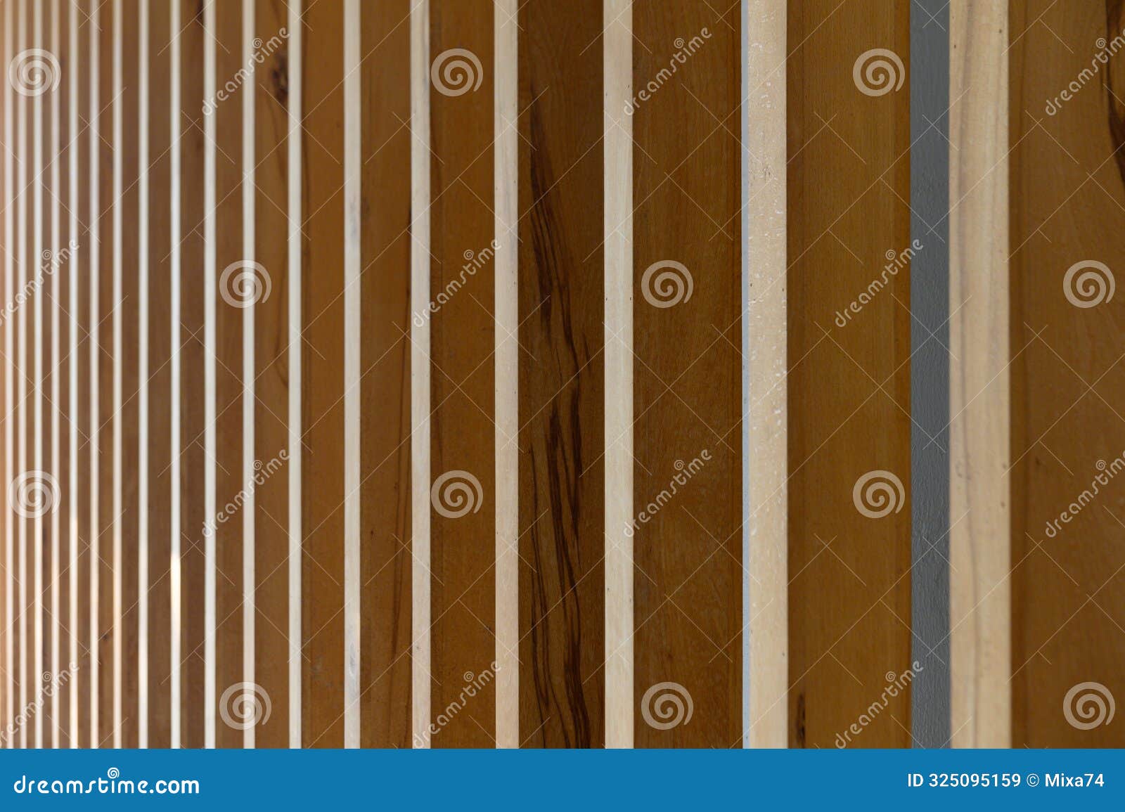 Wooden Beams on the Wall of the House As a Background 1 Stock Image ...