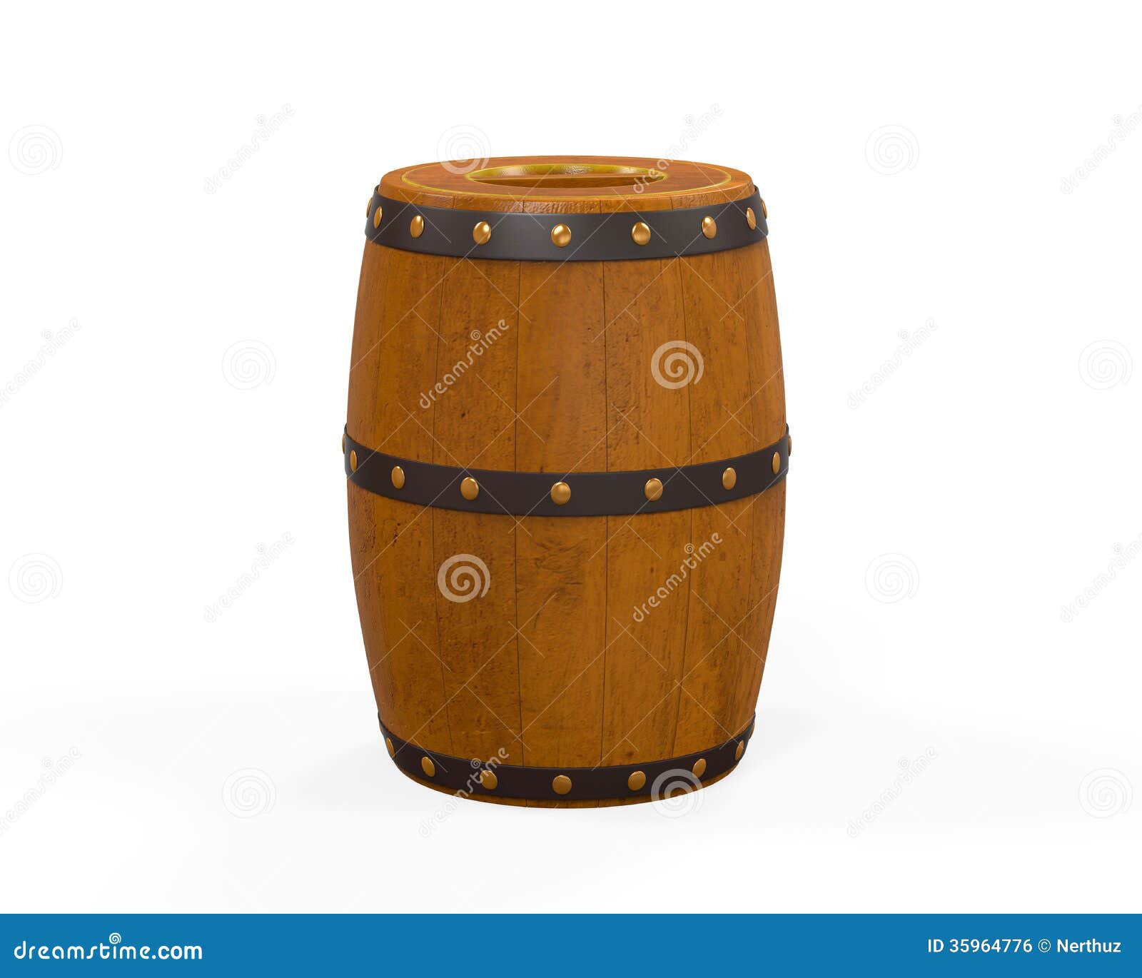 Wooden Beer Cask Stock Photography | CartoonDealer.com #35964776