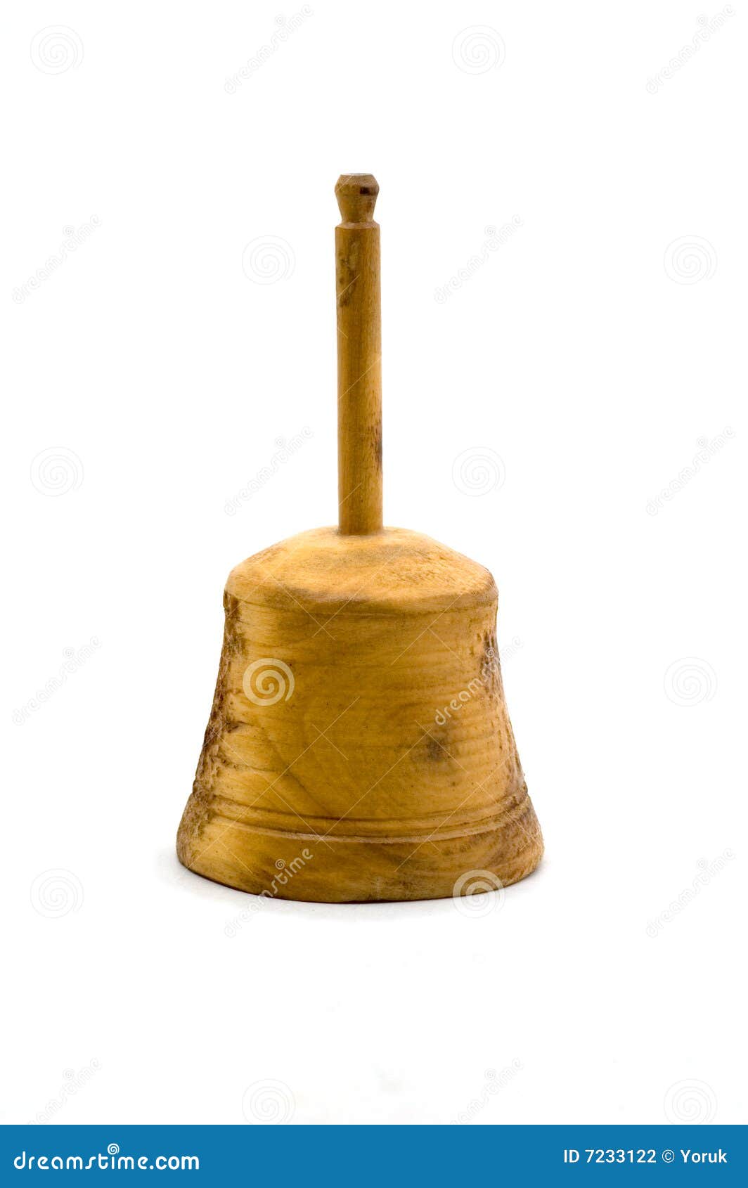 Wooden bell stock photo. Image of holidays, bell, close - 7233122