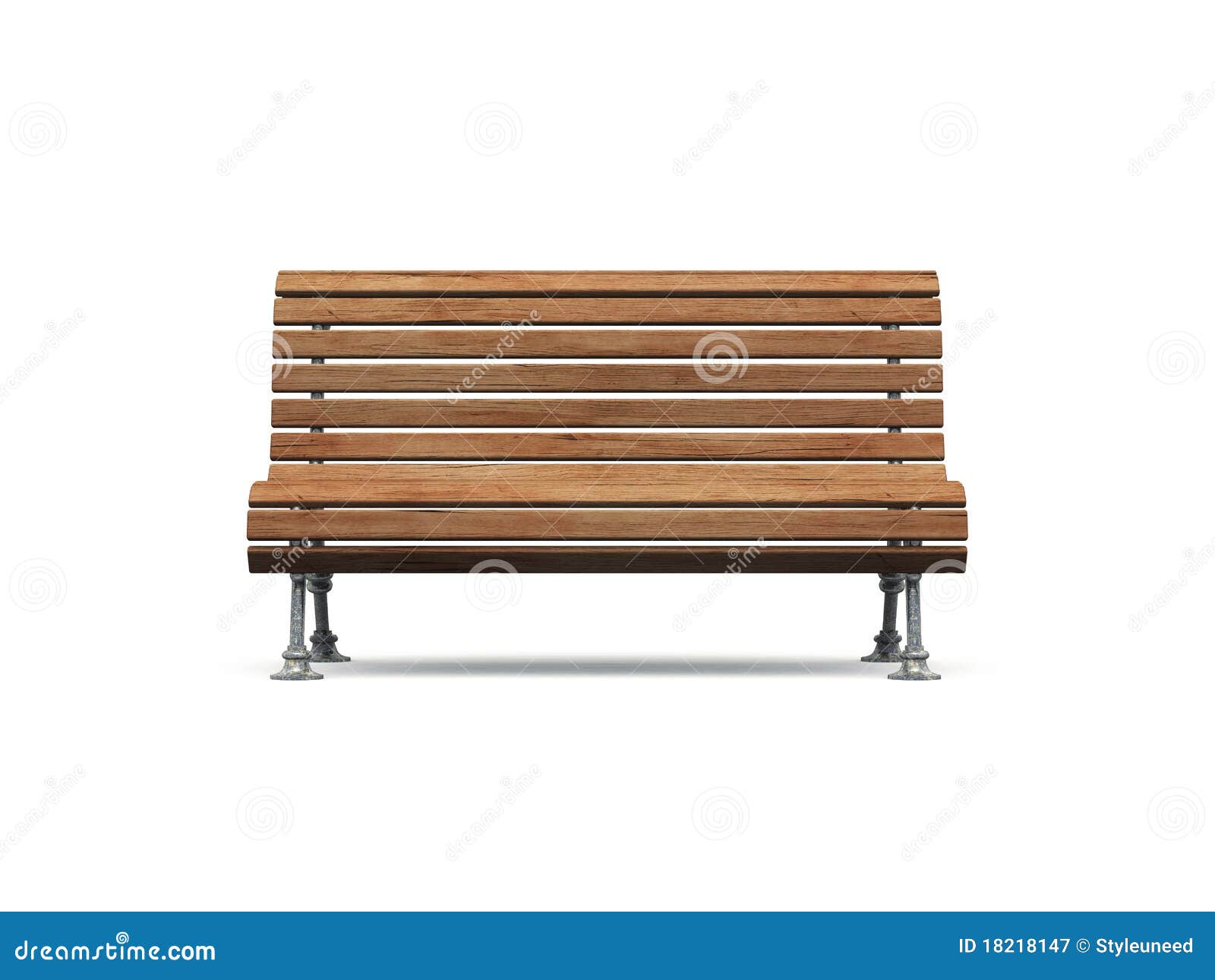 Wooden bench stock image. Image of wooden, seating, seat - 18218147