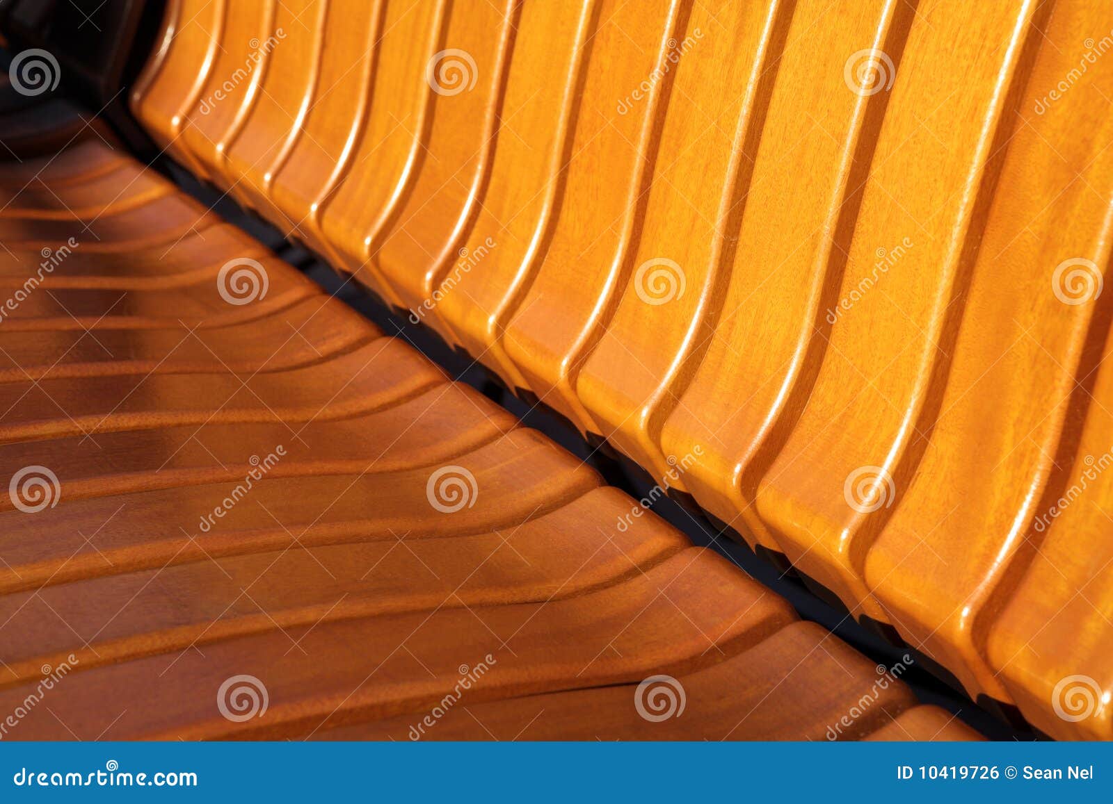 Wooden bench texture stock photo. Image of smooth, wooden - 10419726