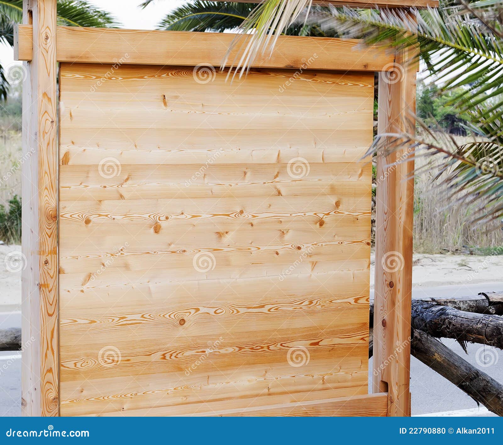 Wooden billboard stock photo. Image of outdoor, outside - 22790880