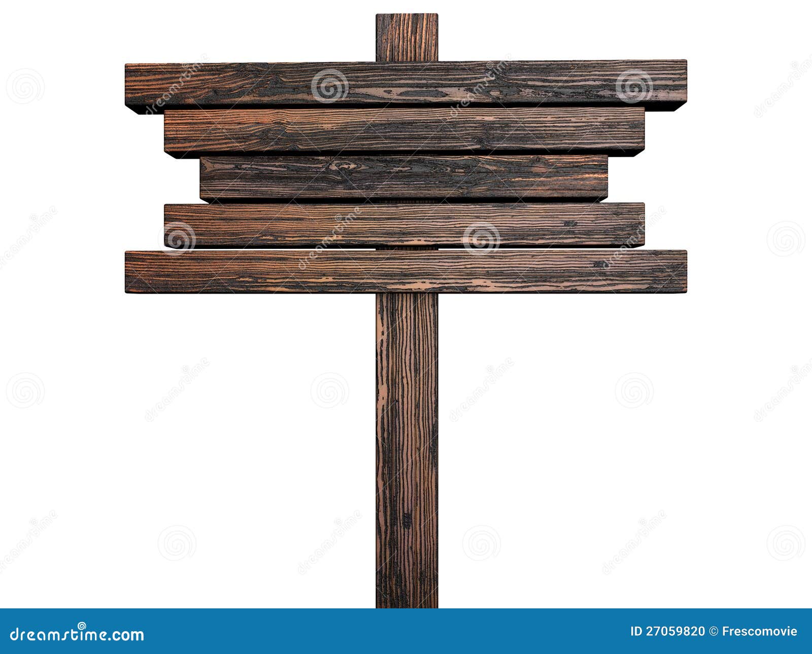 Wooden billboard stock photo. Image of directional, panel - 27059820