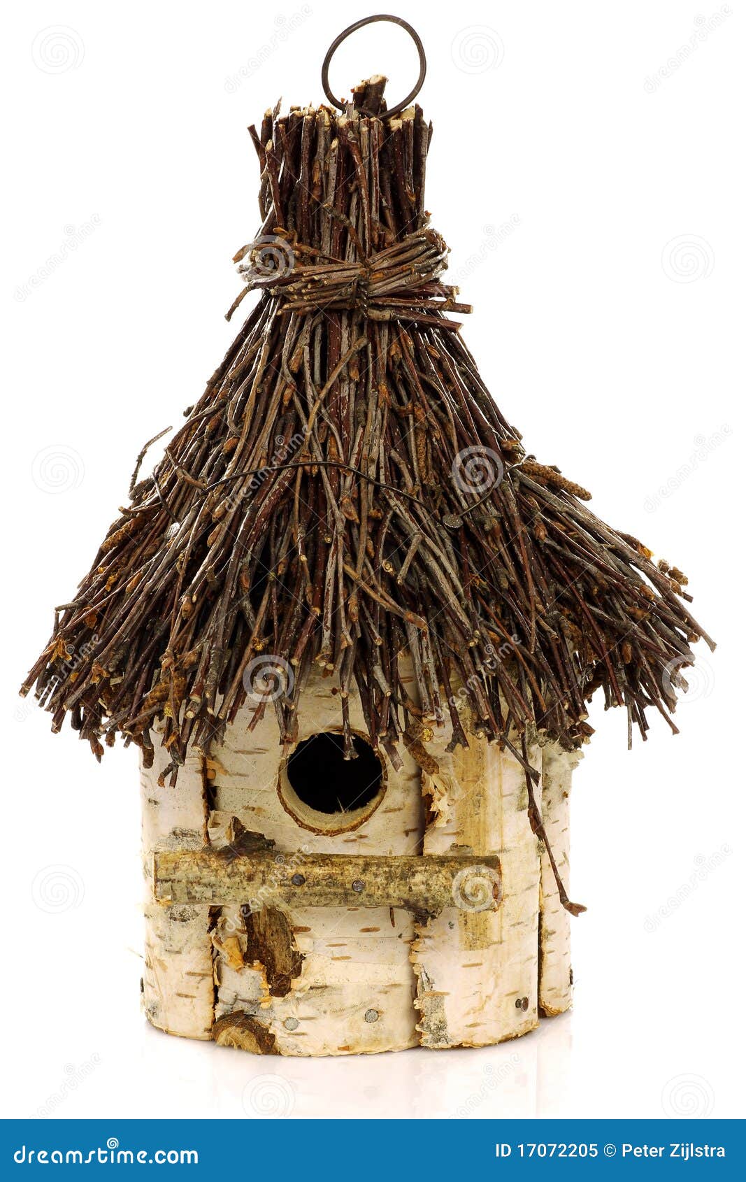 Wooden birdhouse stock image. Image of birdhouse, seasonal - 17072205