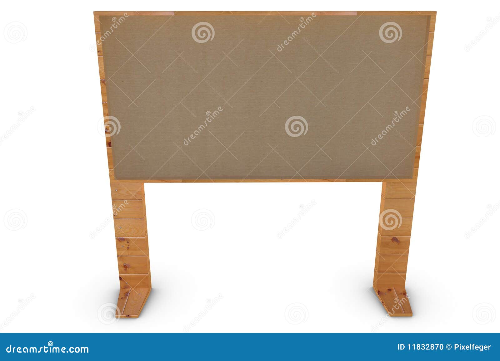 Wooden blank board stock illustration. Illustration of message - 11832870