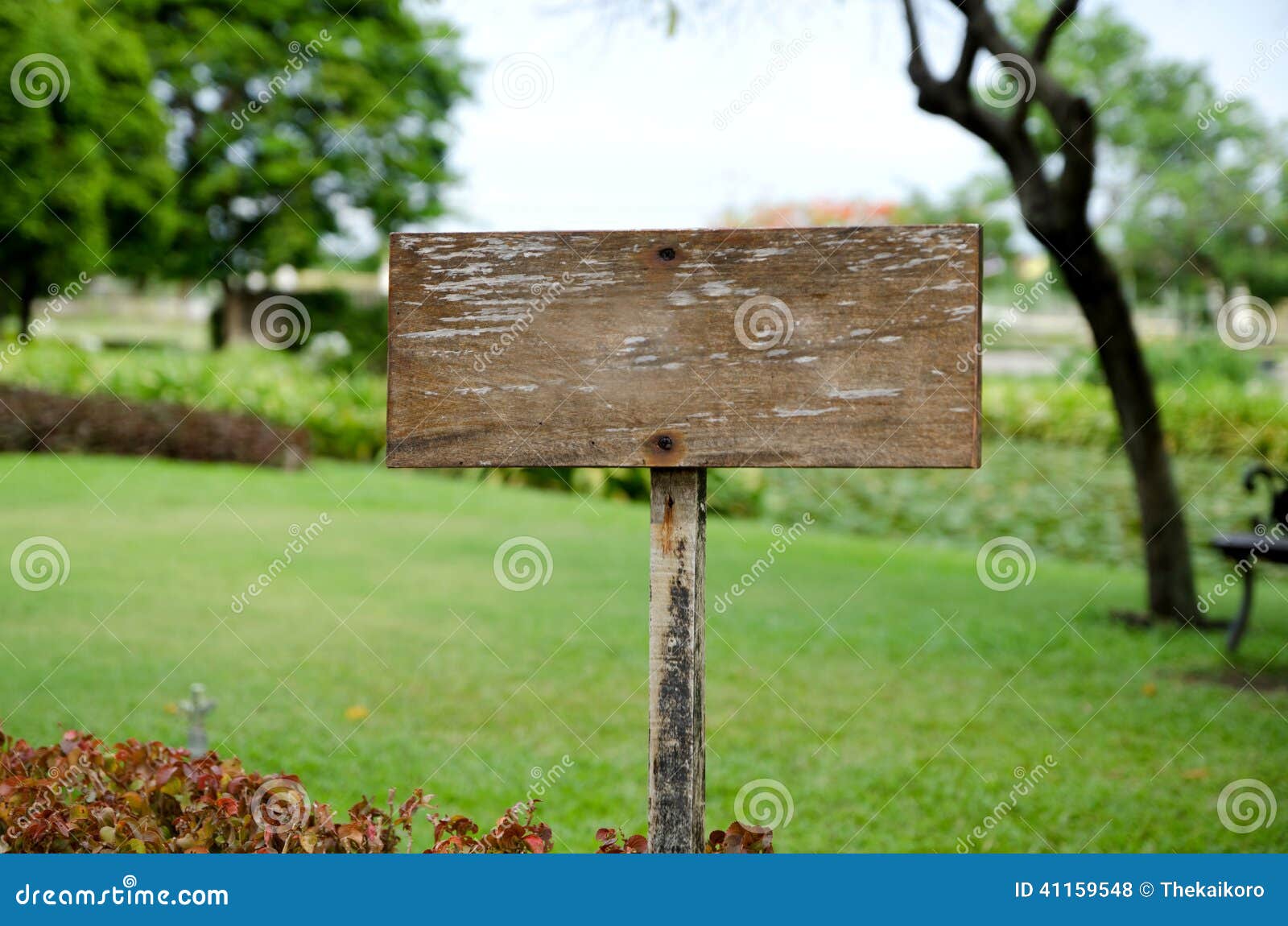 Wooden blank sign stock photo. Image of fashioned, frame - 41159548