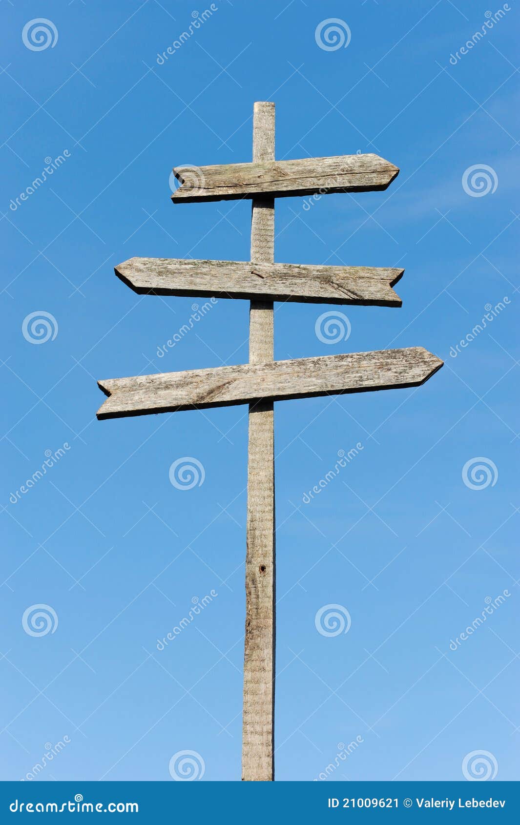 Wooden blank sign post stock image. Image of plywood - 21009621