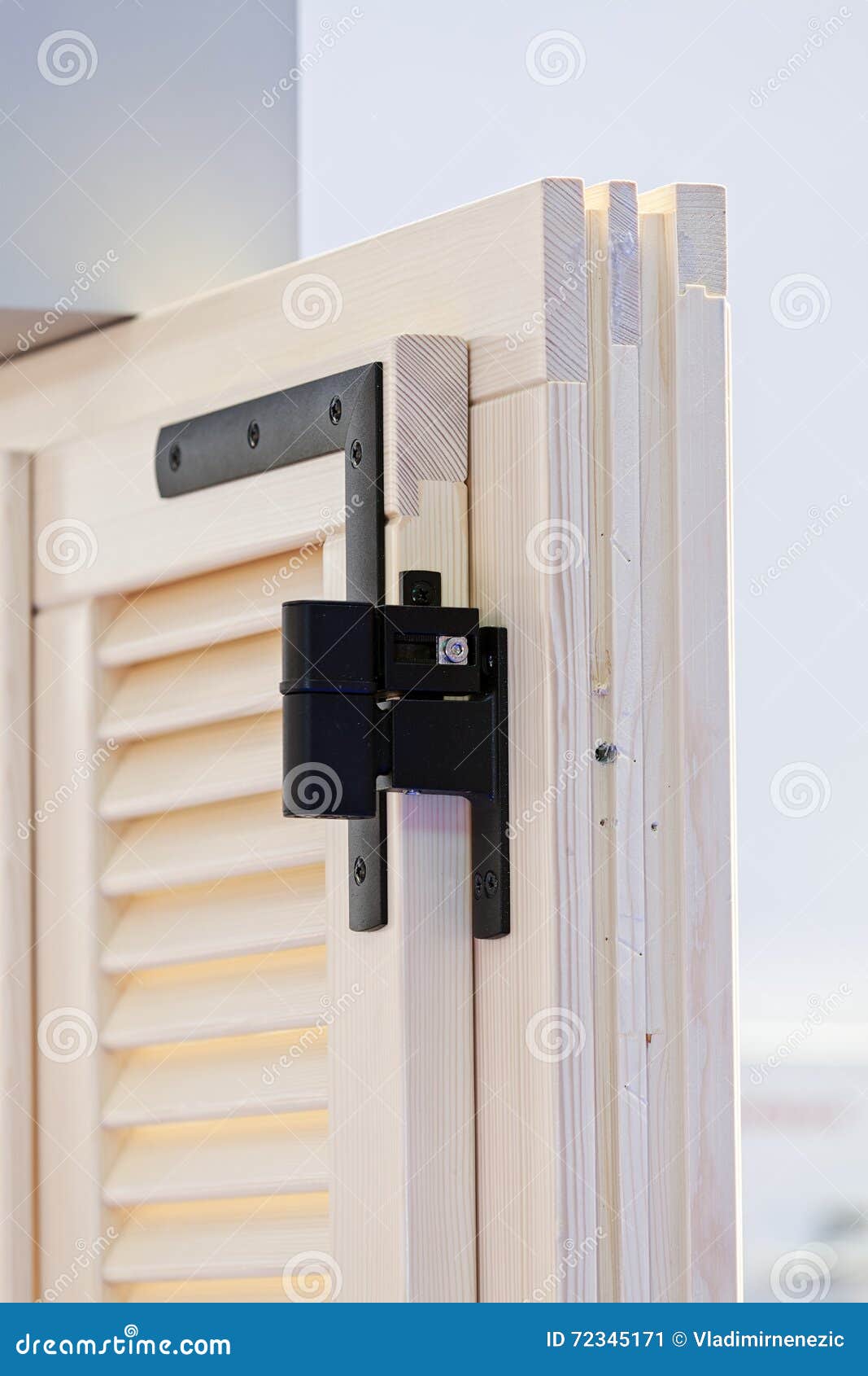 Mechanism For Opening Or Closing The Metal Gate Stock Photography ...