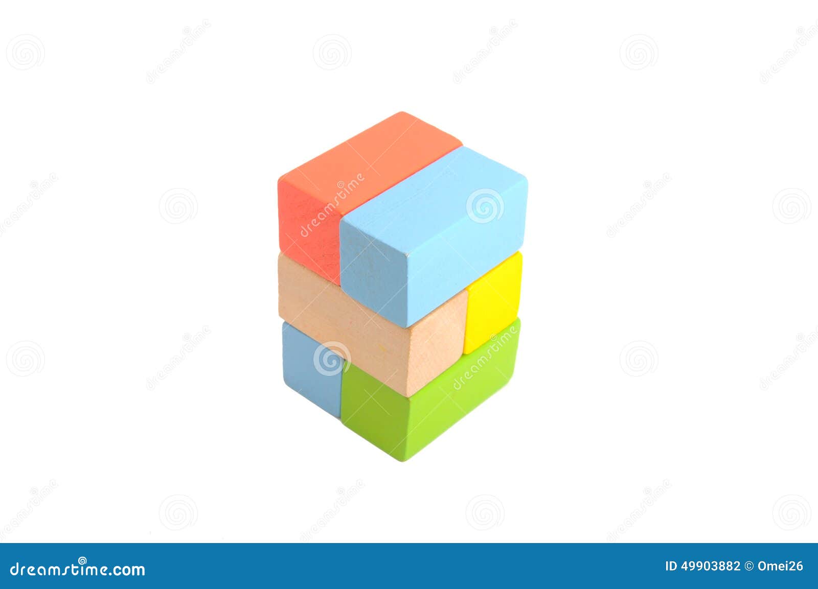 Wooden block stock photo. Image of oval, circle, colourful - 49903882