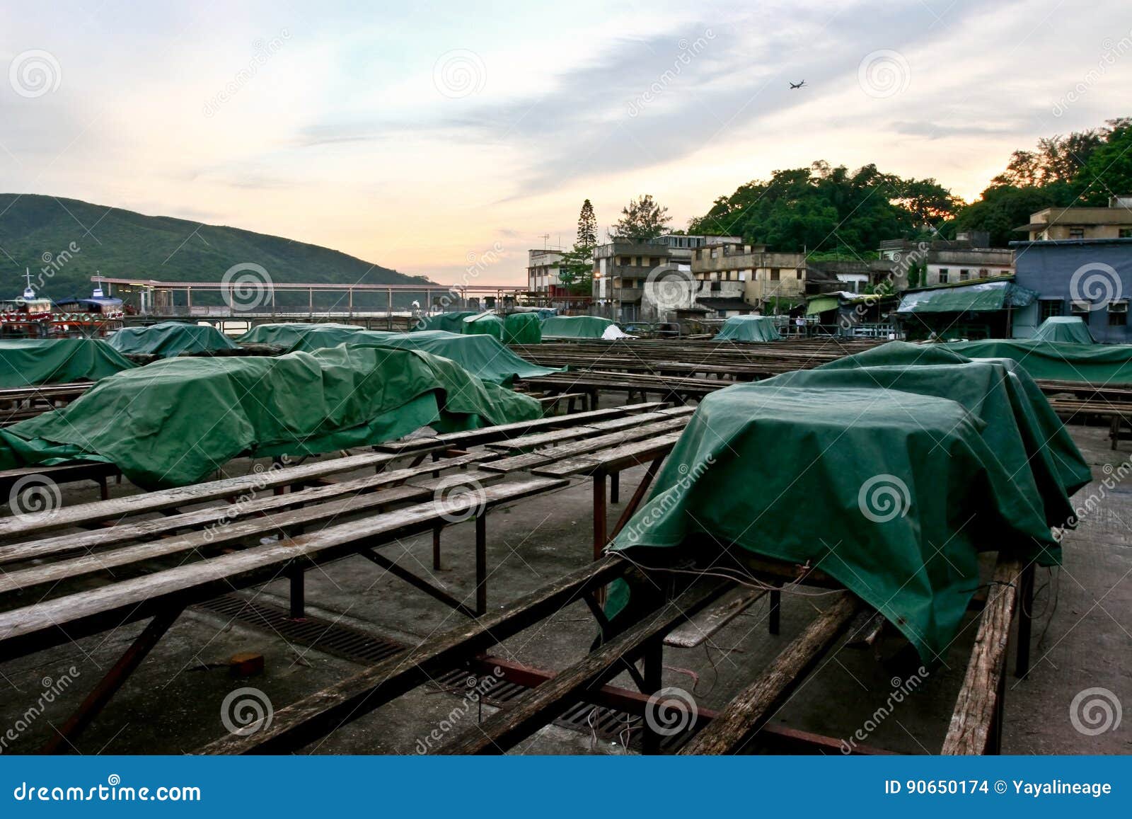 Wooden block pipe stock photo. Image of landscape, construction - 90650174