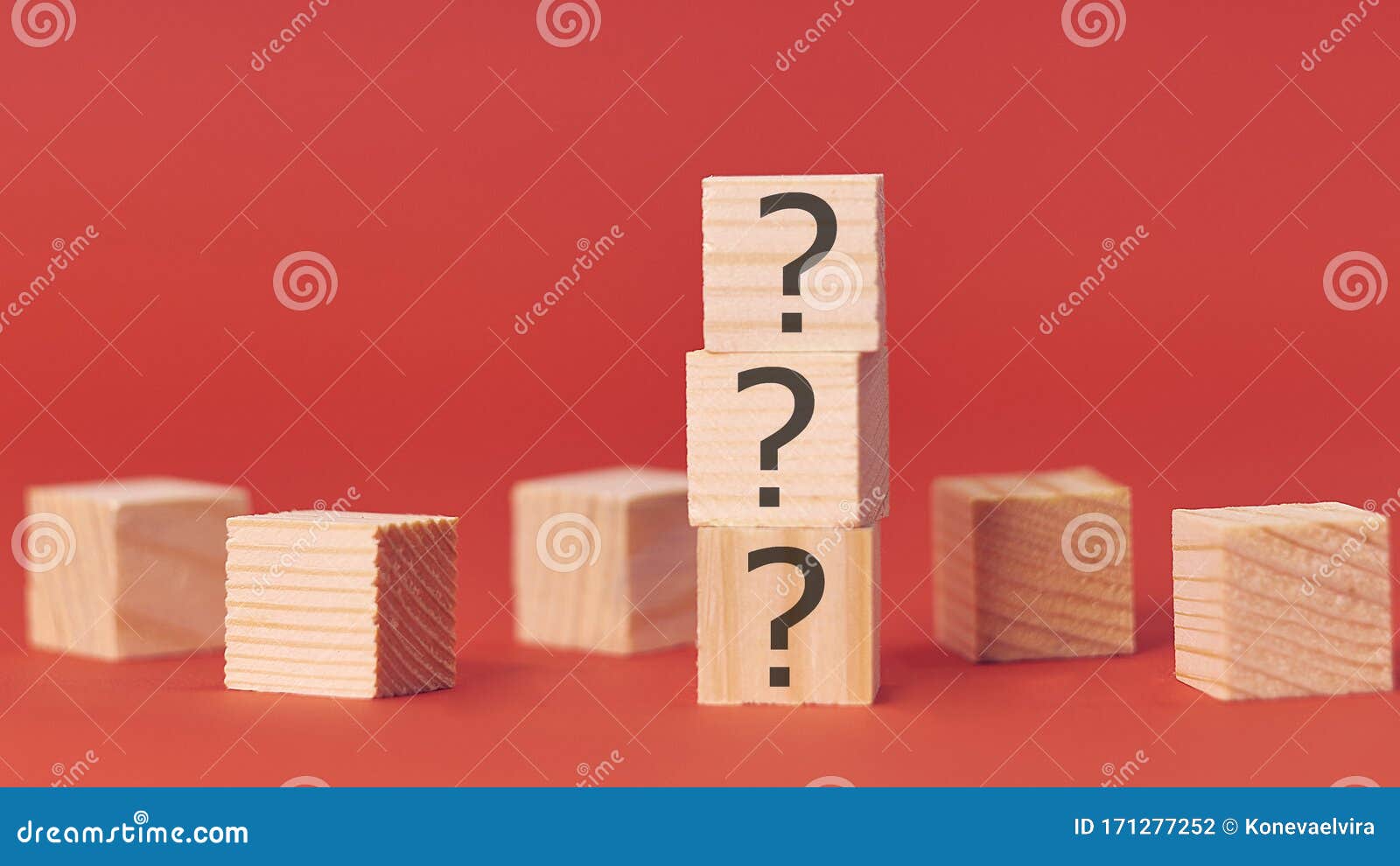 Wooden Blocks with Black Question Marks. Stock Photo - Image of person ...