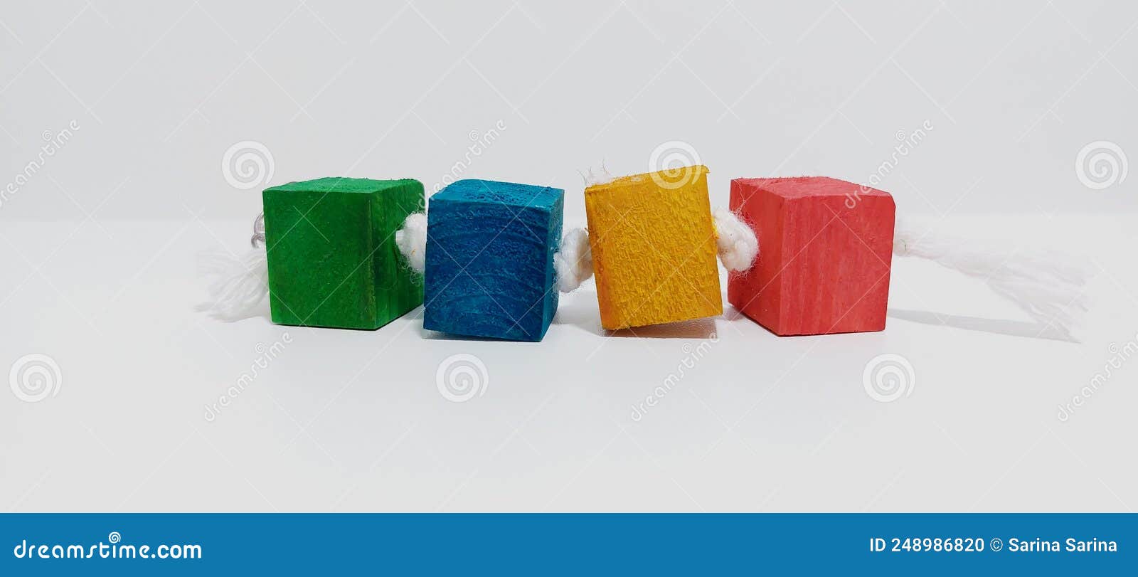 Wooden Blocks with Different Color Stock Photo - Image of lighting ...