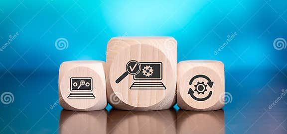 Concept of Software Testing Stock Image - Image of software, business ...