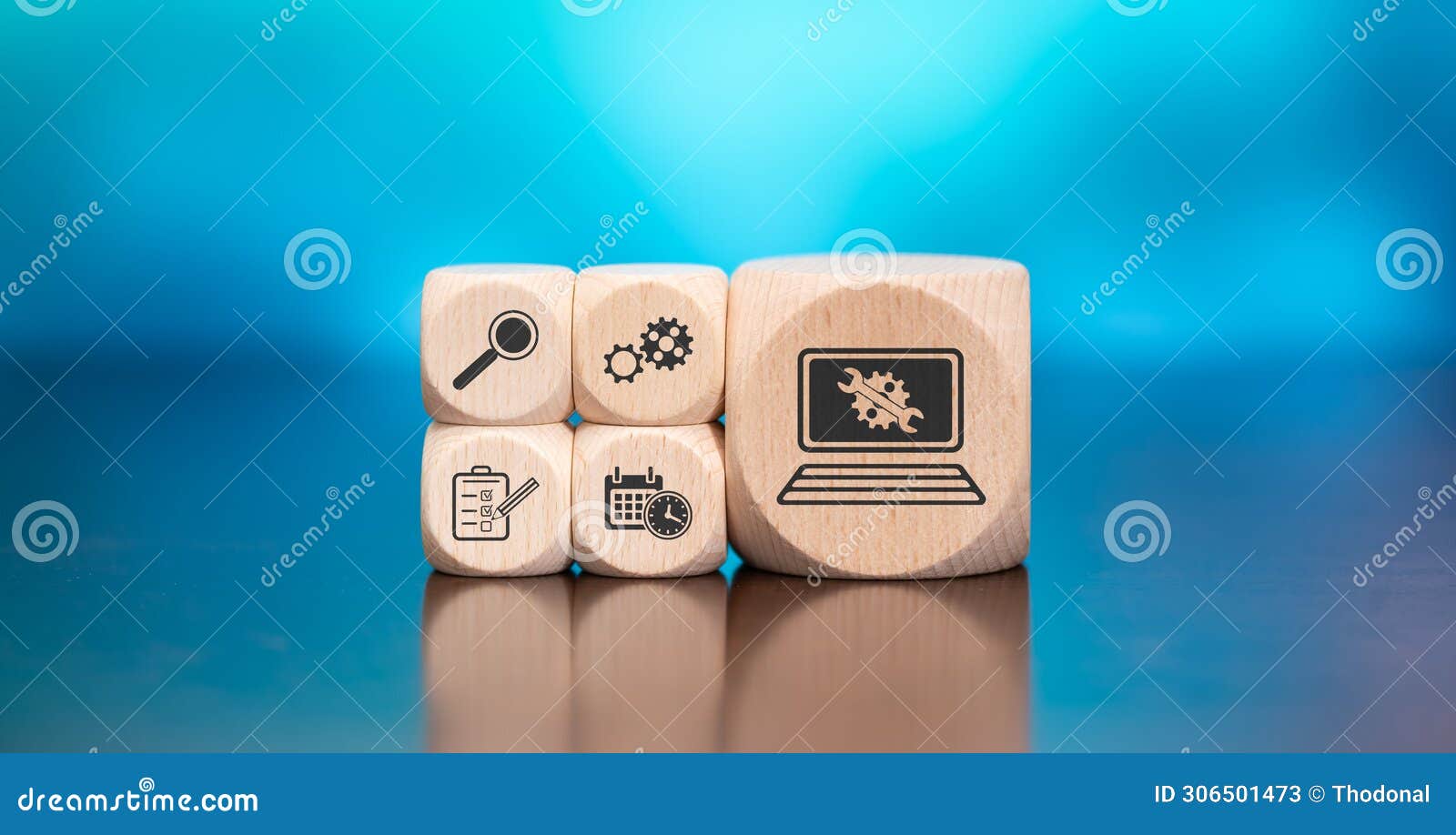 Concept of System Maintenance Stock Image - Image of repair ...