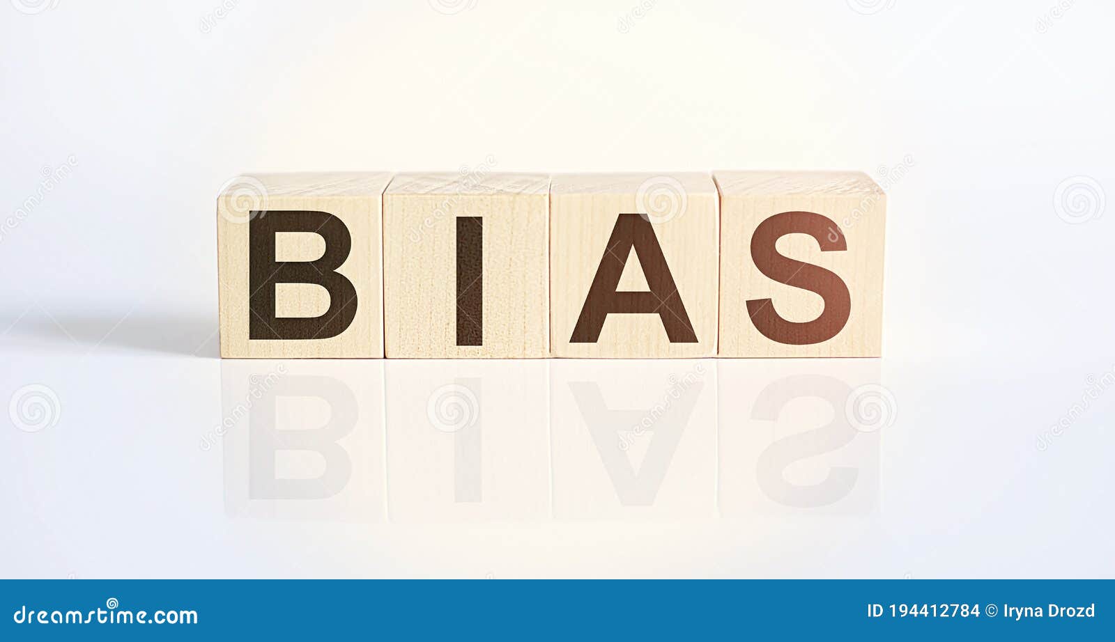 Wooden Blocks with the Word Bias. Preconception Stock Photo - Image of ...