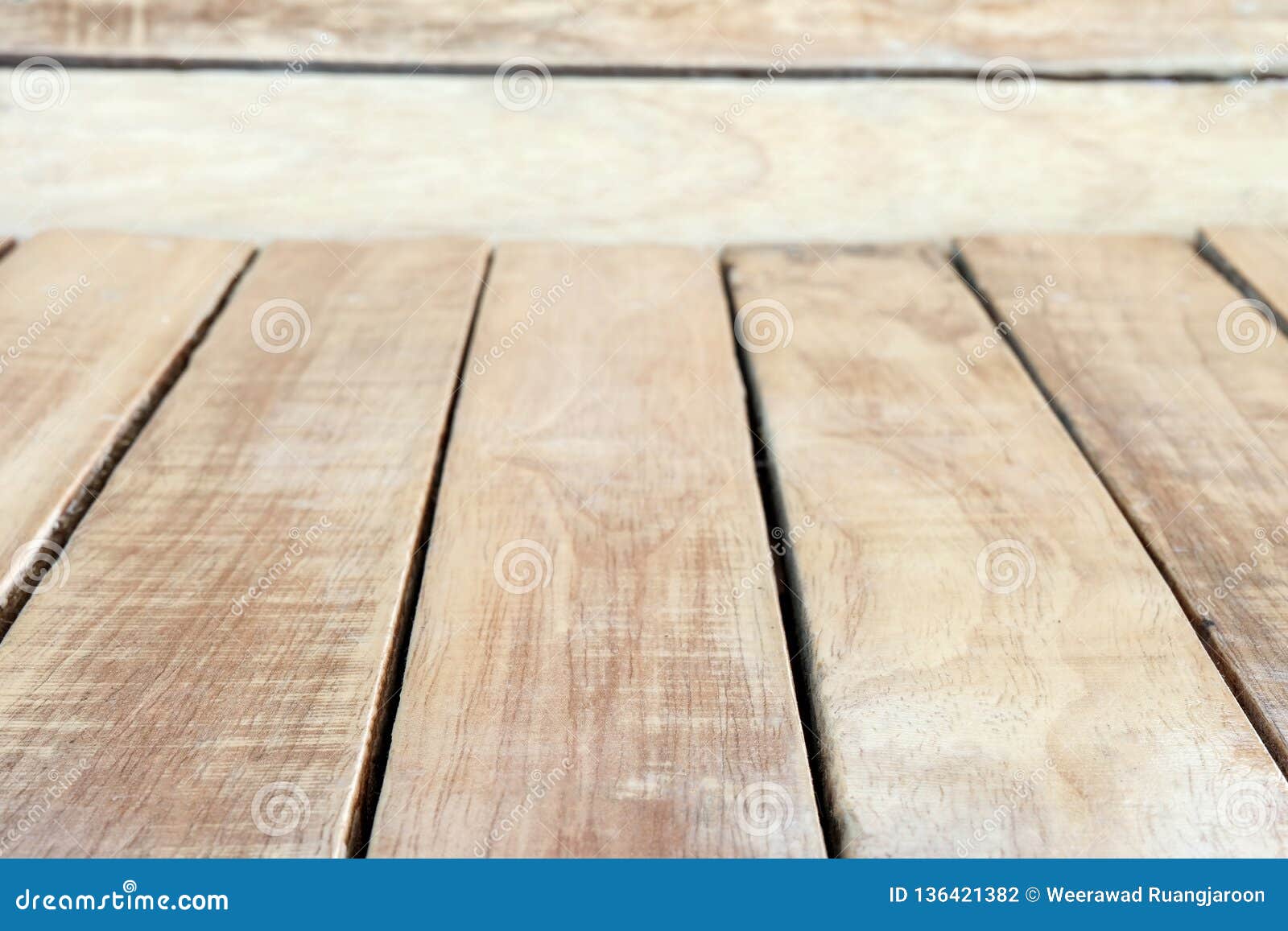 Wooden Board Empty Table for Product Display Montages. Stock Photo ...