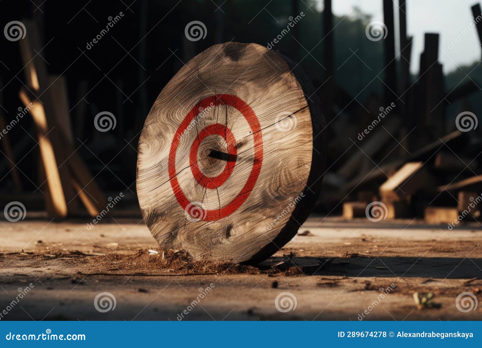 Wooden Board with a Target for Throwing an Axe and Playing Darts Stock ... Wooden Board with a Target for Throwing an Axe and Playing Darts Stock ...