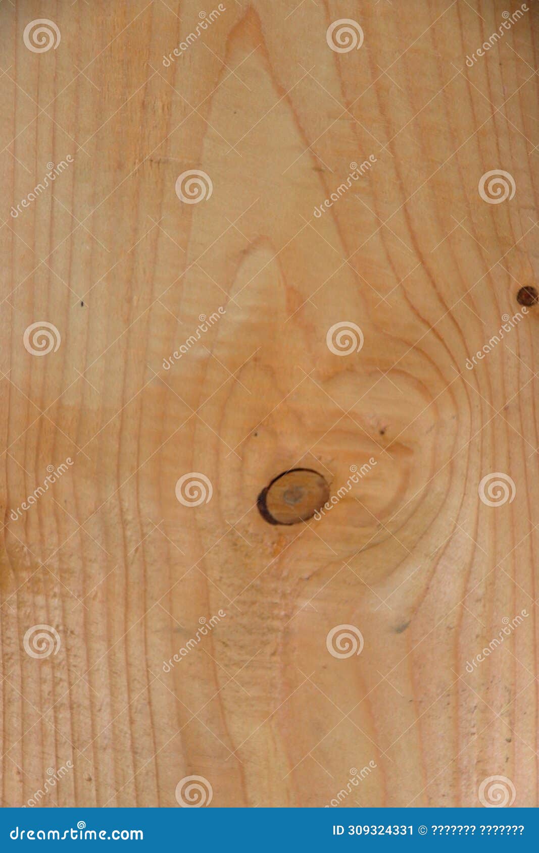 Wooden Board Texture with Knotty Defect Stock Image - Image of beam ...