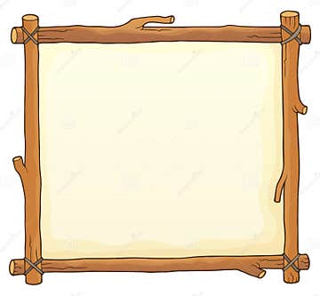 Wooden board theme image 2 stock vector. Illustration of notify - 152736054