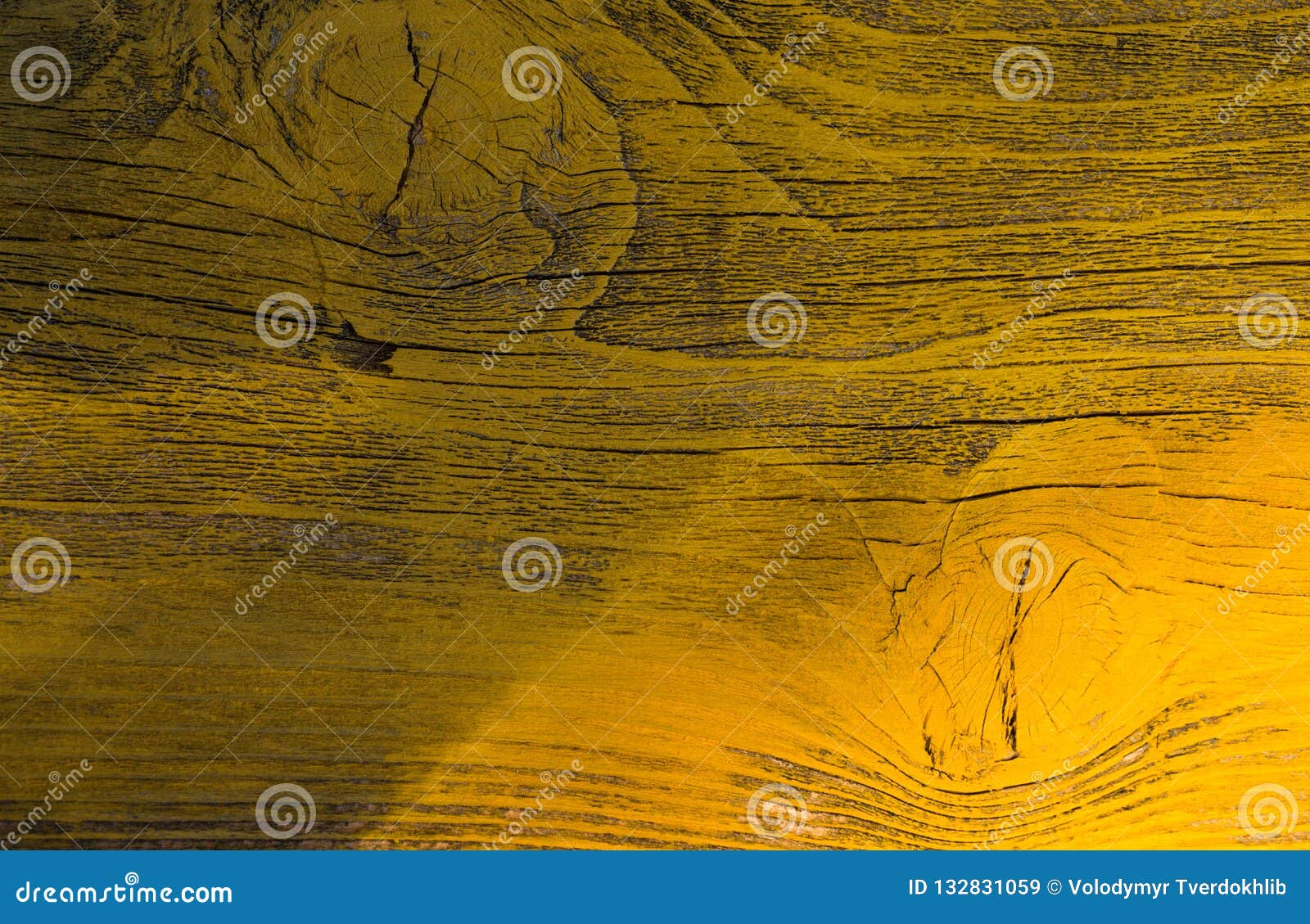 Wooden Board. Yellow Panel or Plank of Natural Material. Piece of Wood ...