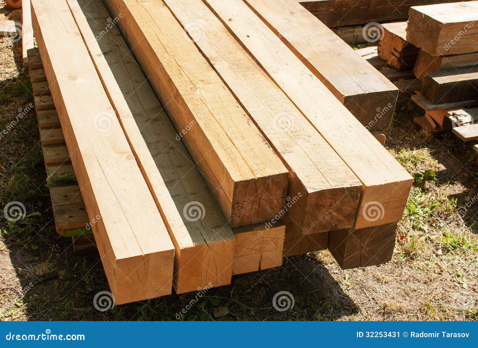 Wooden boards stock image. Image of lumber, construction - 32253431