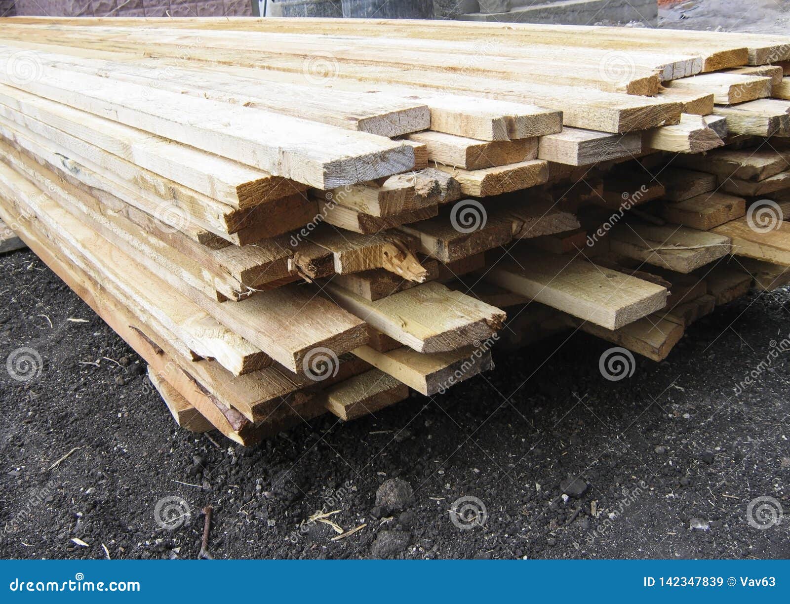 Wooden boards stock image. Image of material, construction - 142347839