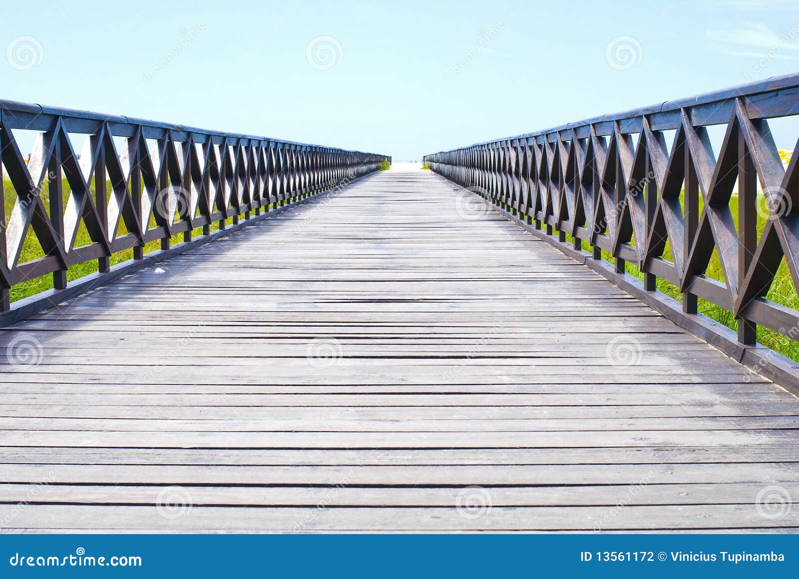 Wooden boardwalk stock photo. Image of beach, path, boardwalk - 13561172