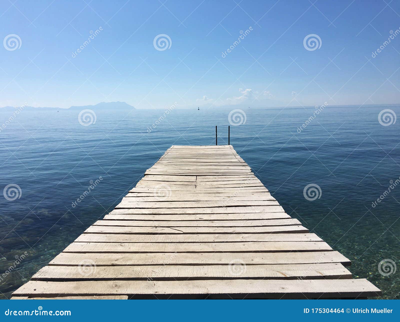 Wooden Boardwalk on the Sea Stock Photo - Image of boardwalk, summer ...