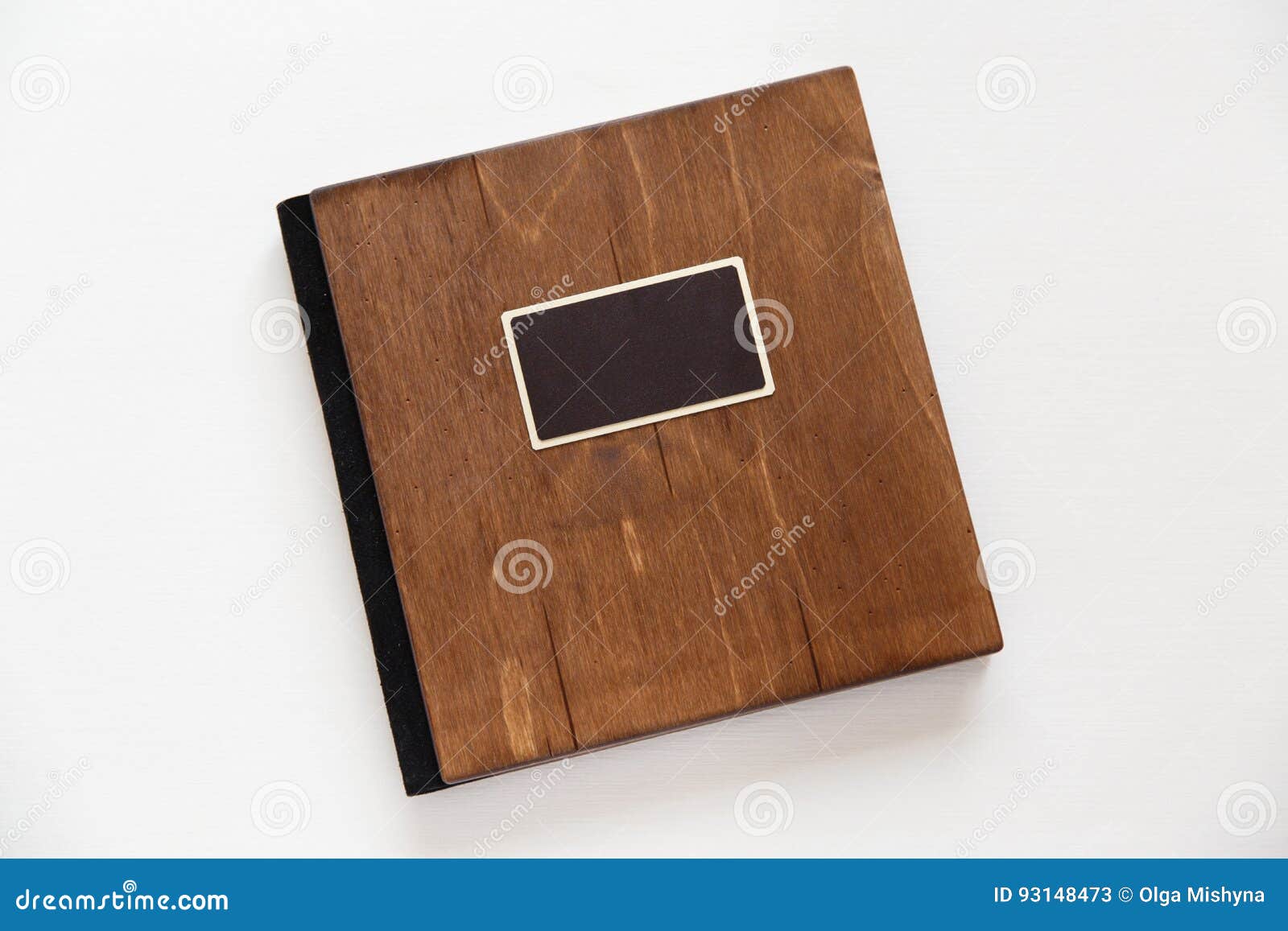 Wooden Book with Metal Shild Stock Image - Image of history, bookstore ...