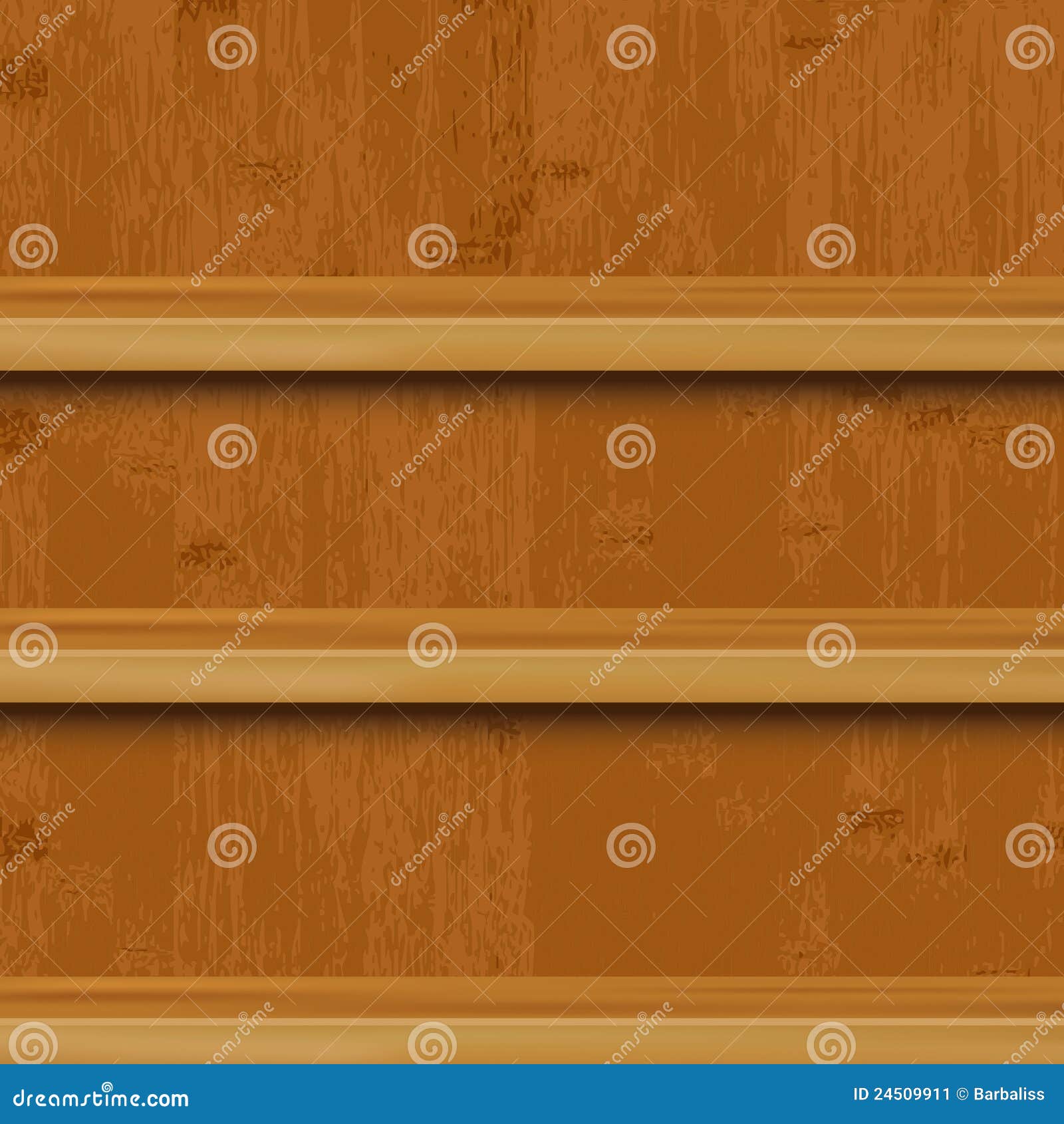 Wooden Book Shelf stock vector. Illustration of shelves - 24509911