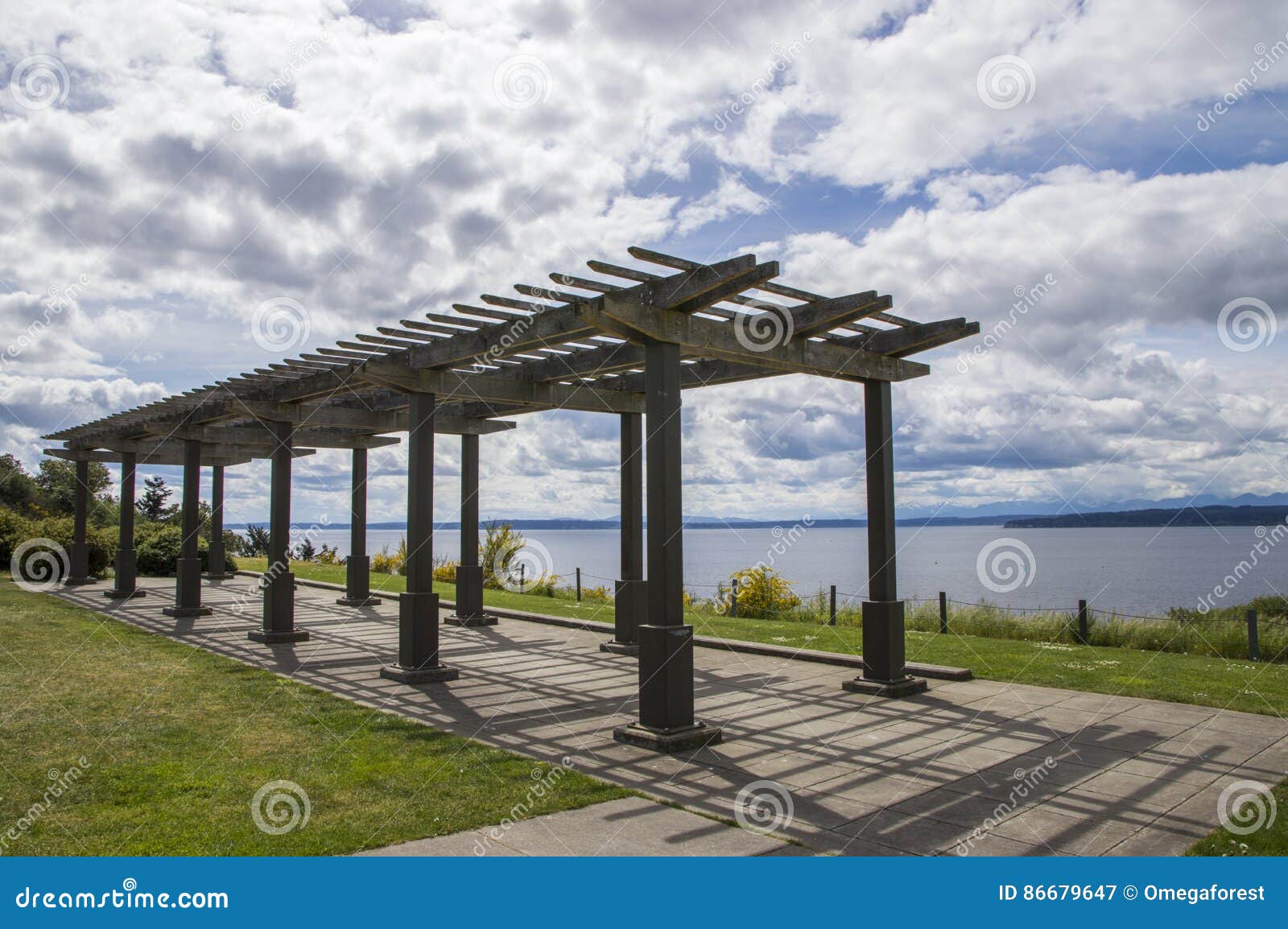 Wooden bower stock image. Image of fireplace, shadow - 86679647
