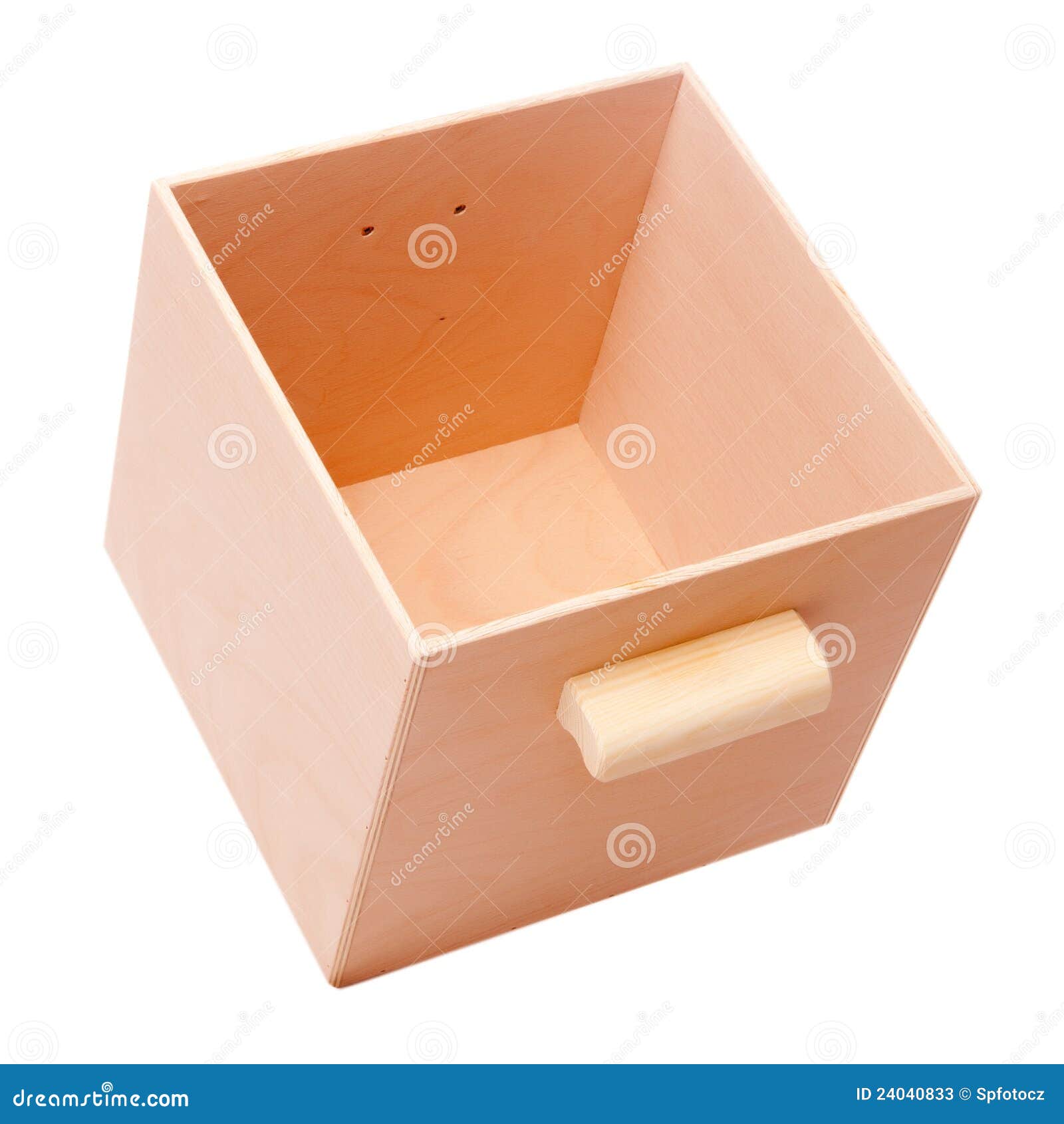 Wooden box isolated stock image. Image of shipping, crate - 24040833
