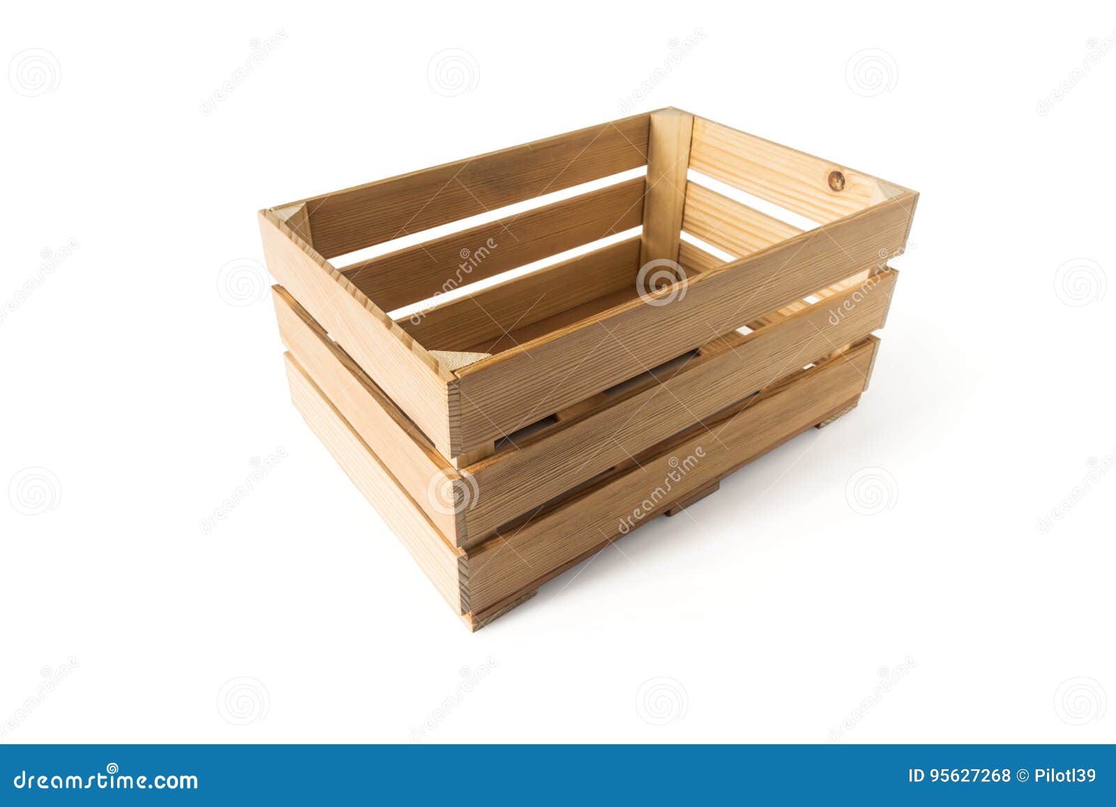 Wooden box stock photo. Image of single, timber, farmer - 95627268