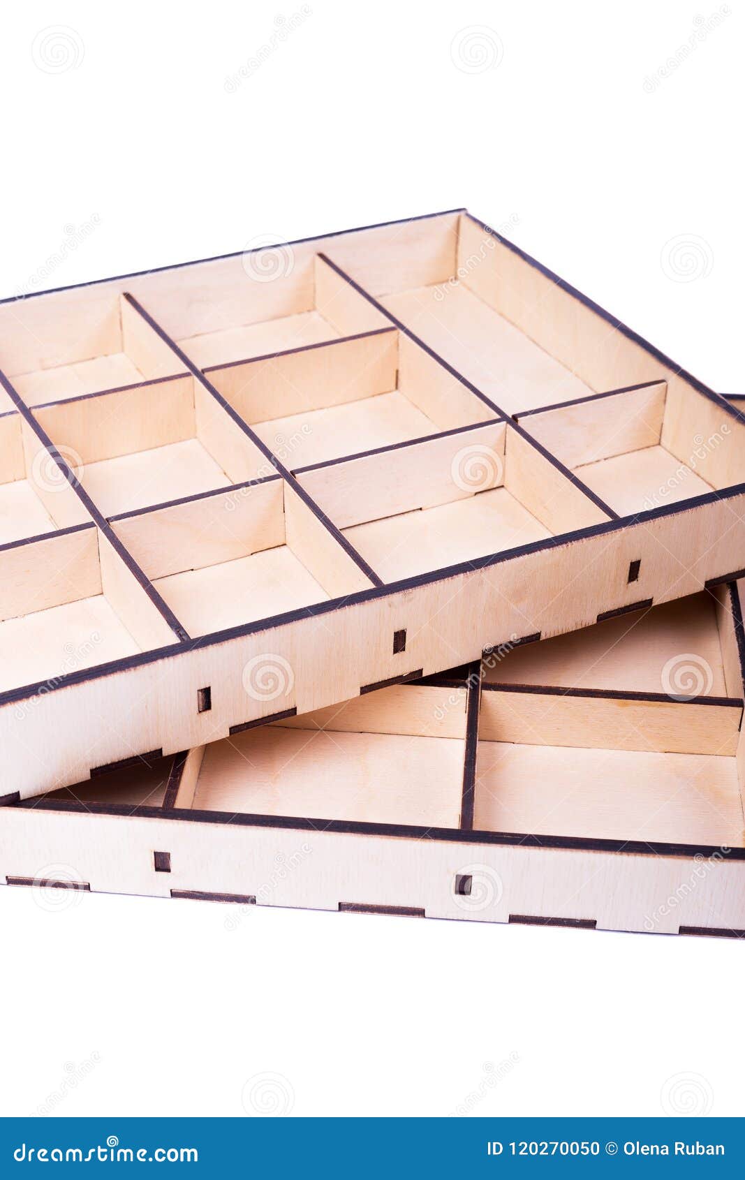 Wooden Boxes for Small Items Stock Photo - Image of item, equipment ...