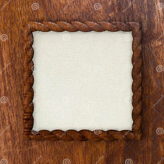 Wooden braid frame stock illustration. Illustration of blank - 52143901