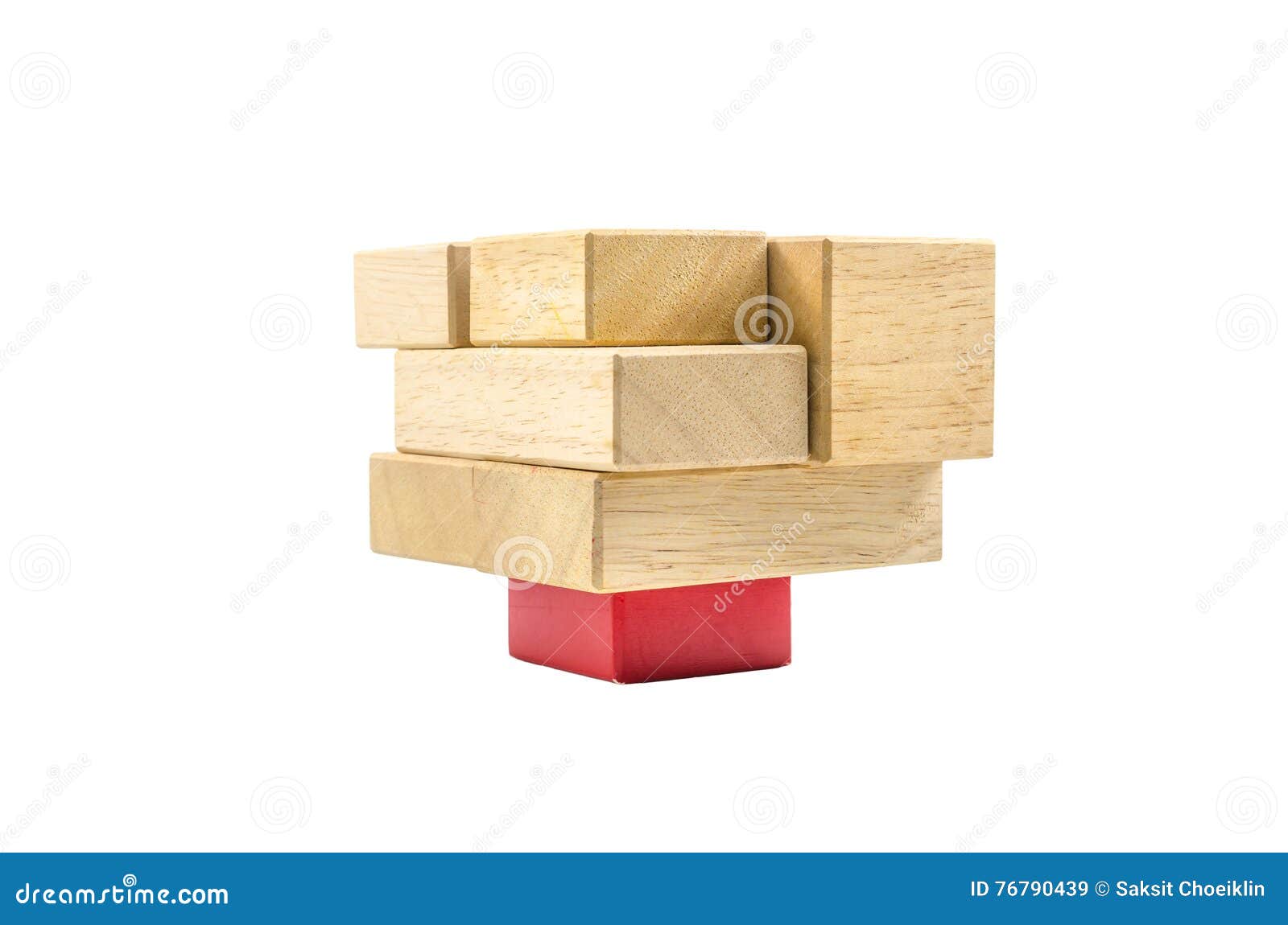 Wooden brick building stock image. Image of brick, child - 76790439