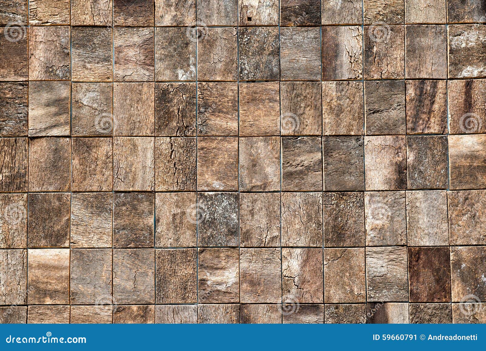 Wooden Bricks Texture with Decorative Woodgrain Stock Image - Image of ...