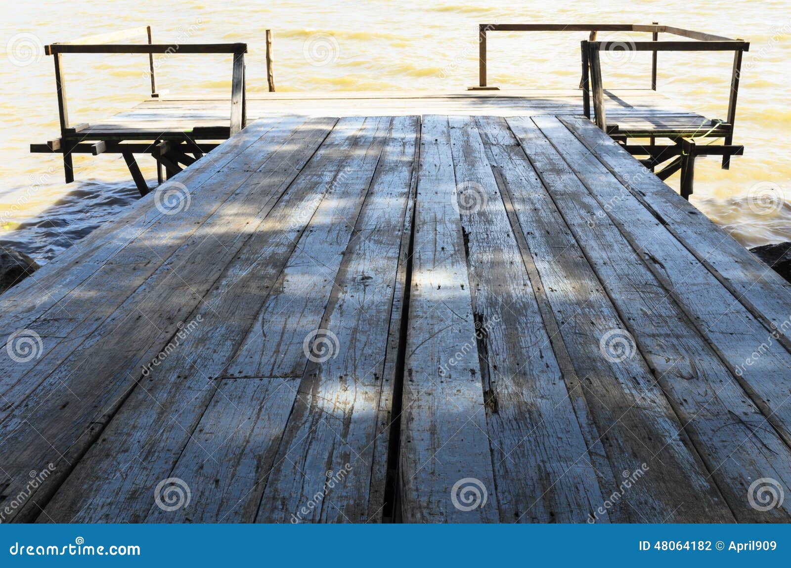 Wooden Bridge Texture Background Stock Photo - Image of empty, natural ...