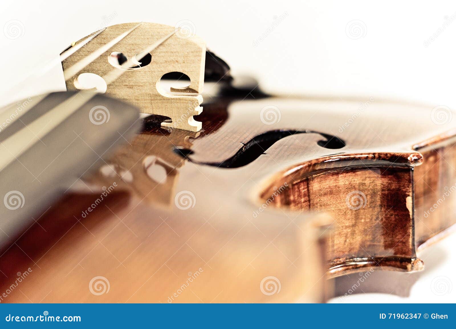 Wooden bridge of violin stock image. Image of background - 71962347
