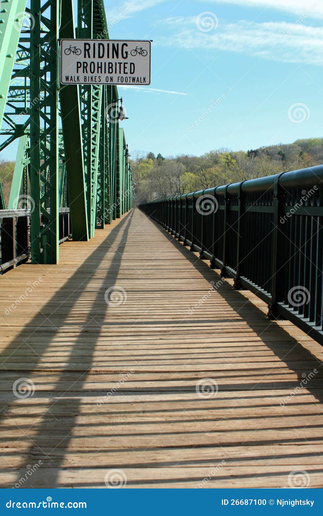 Wooden bridge walkway stock photo. Image of path, sidewalk - 26687100
