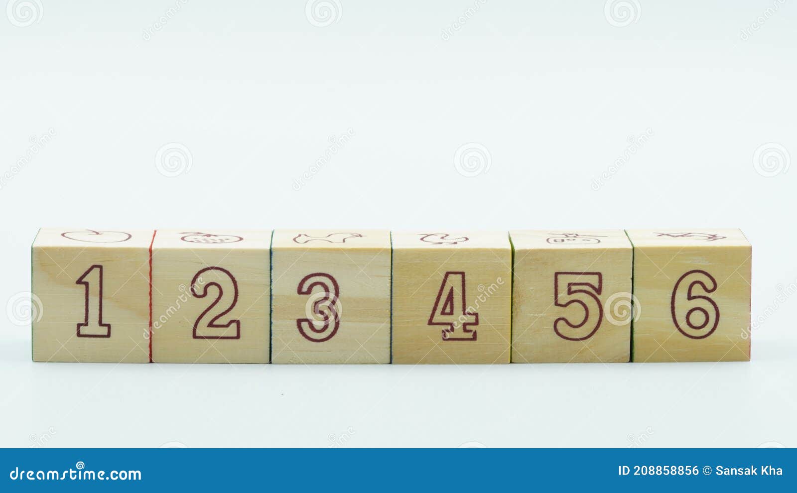 Wooden Building Blocks. Wood Cube Building Blocks Stock Photo - Image ...