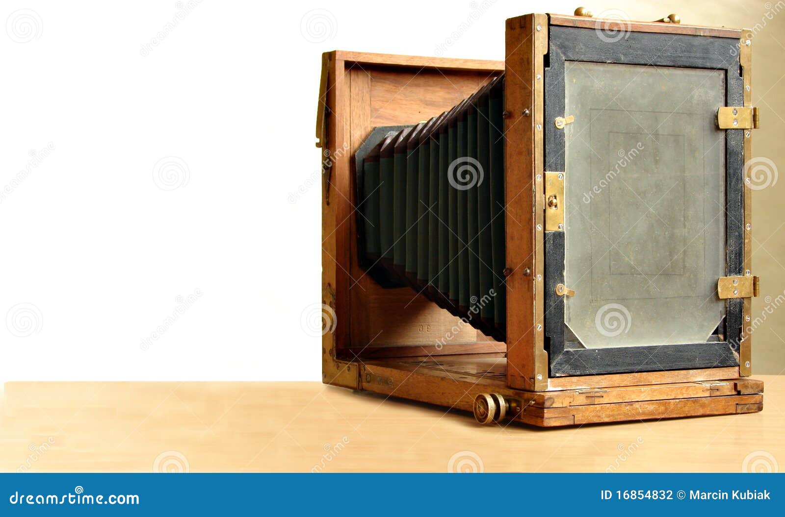Wooden camera stock photo. Image of brown, rectangular - 16854832
