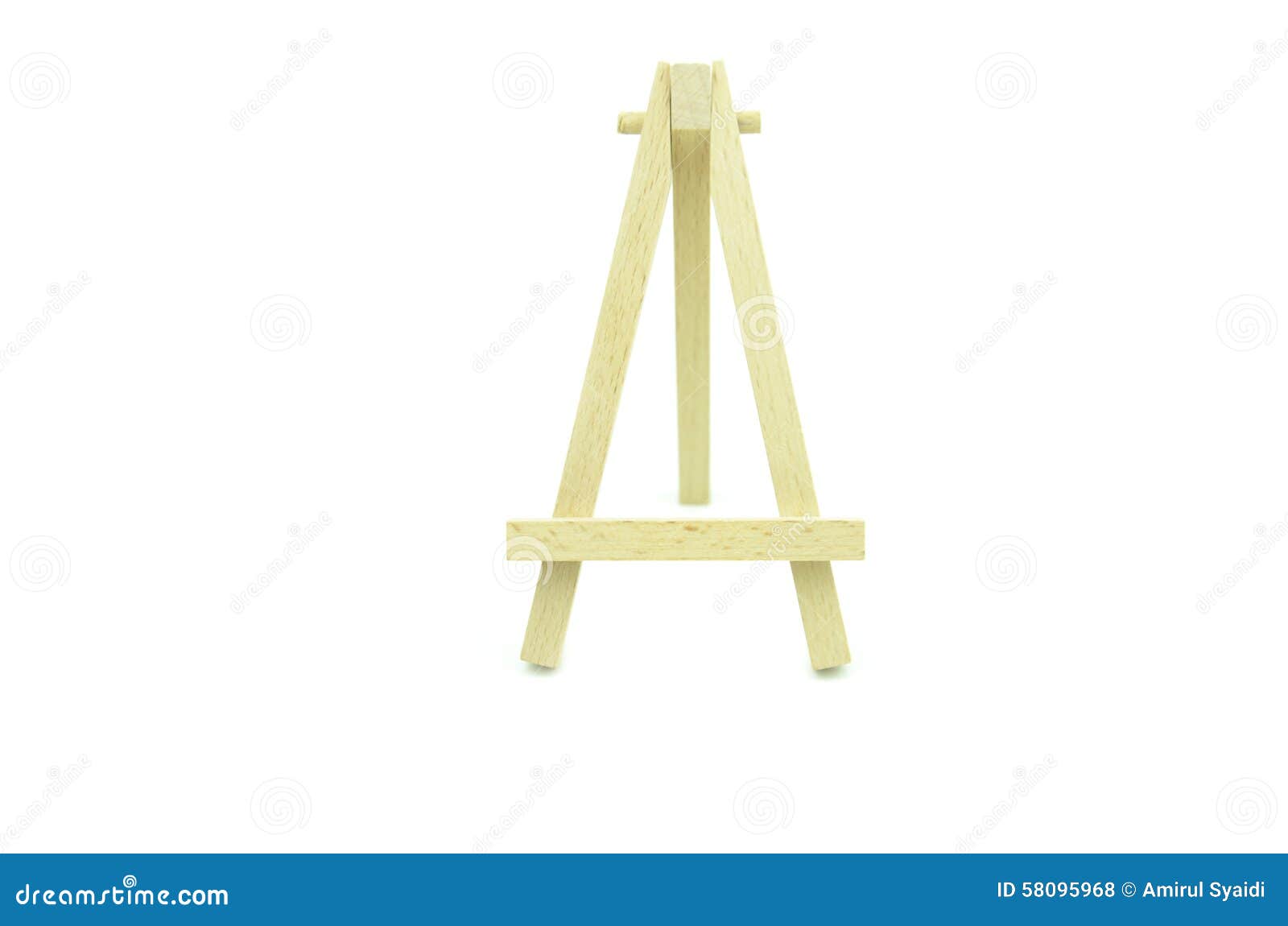 Wooden canvas frame stand stock photo. Image of rough - 58095968