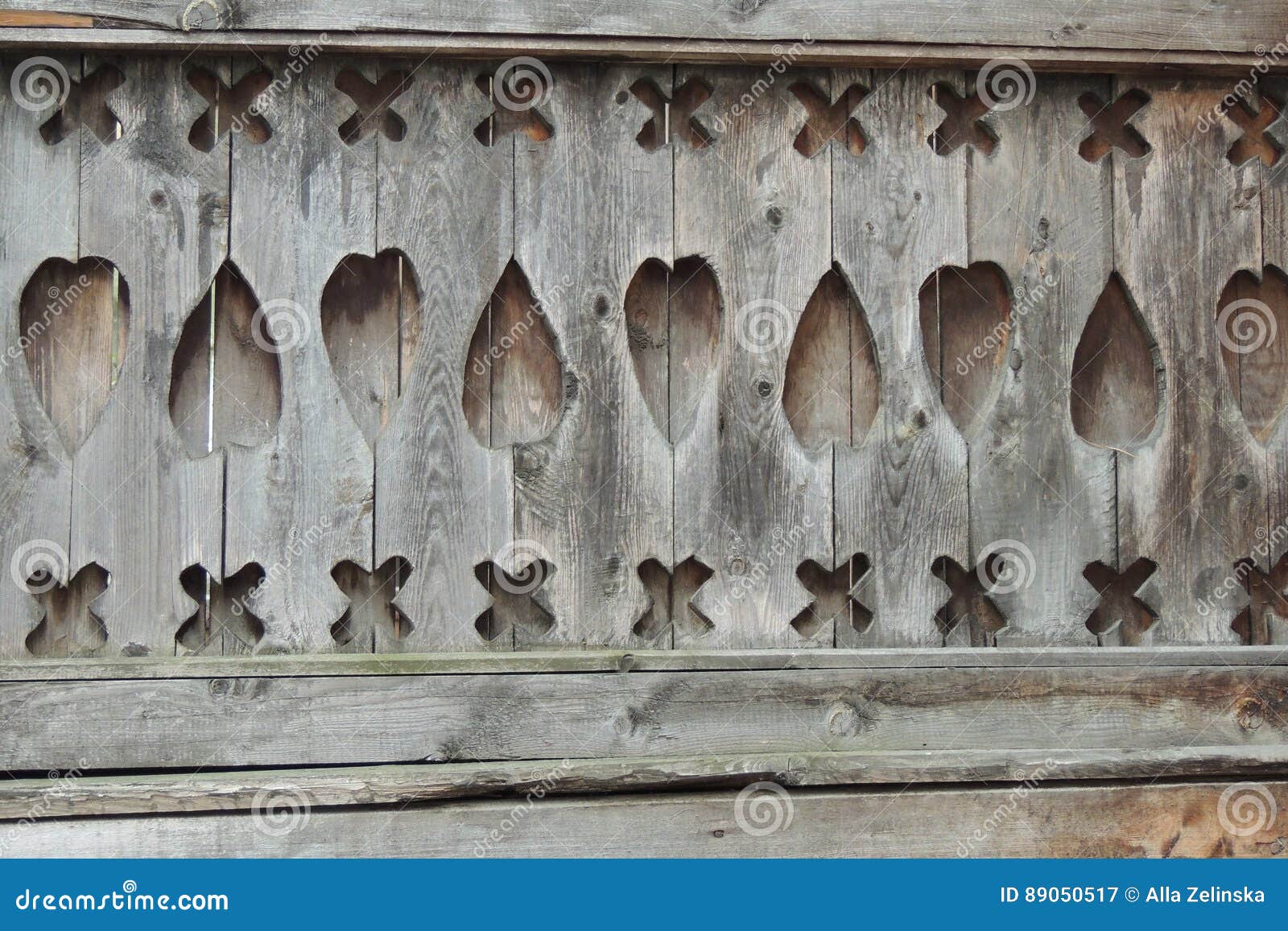 Wooden Carved Elements of the Facade of a Historic Building Stock Image ...