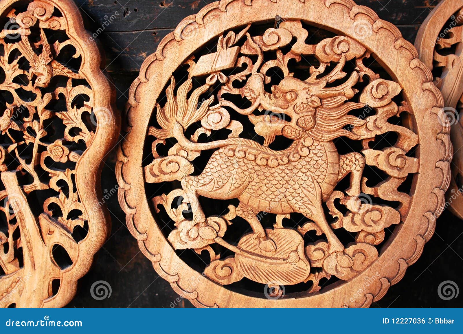 Japanese Dragon Wood Carving Patterns