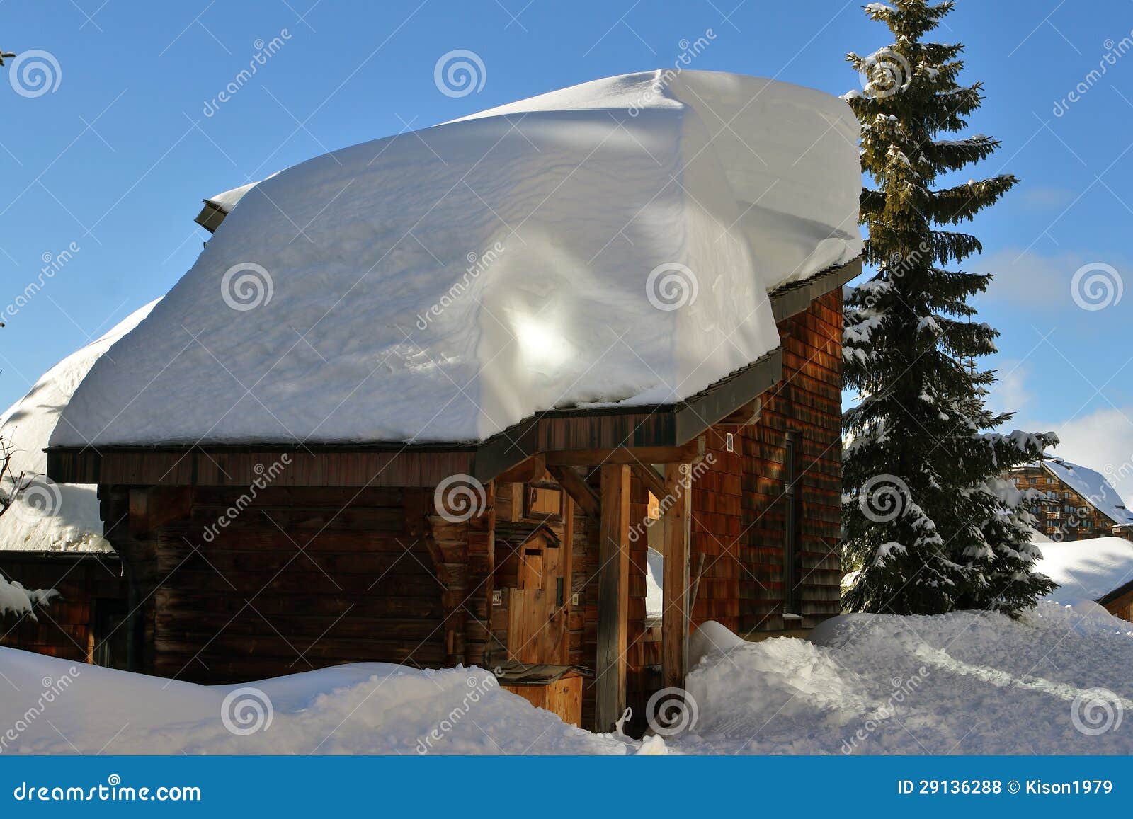 Wooden cattage stock photo. Image of holiday, landscape - 29136288