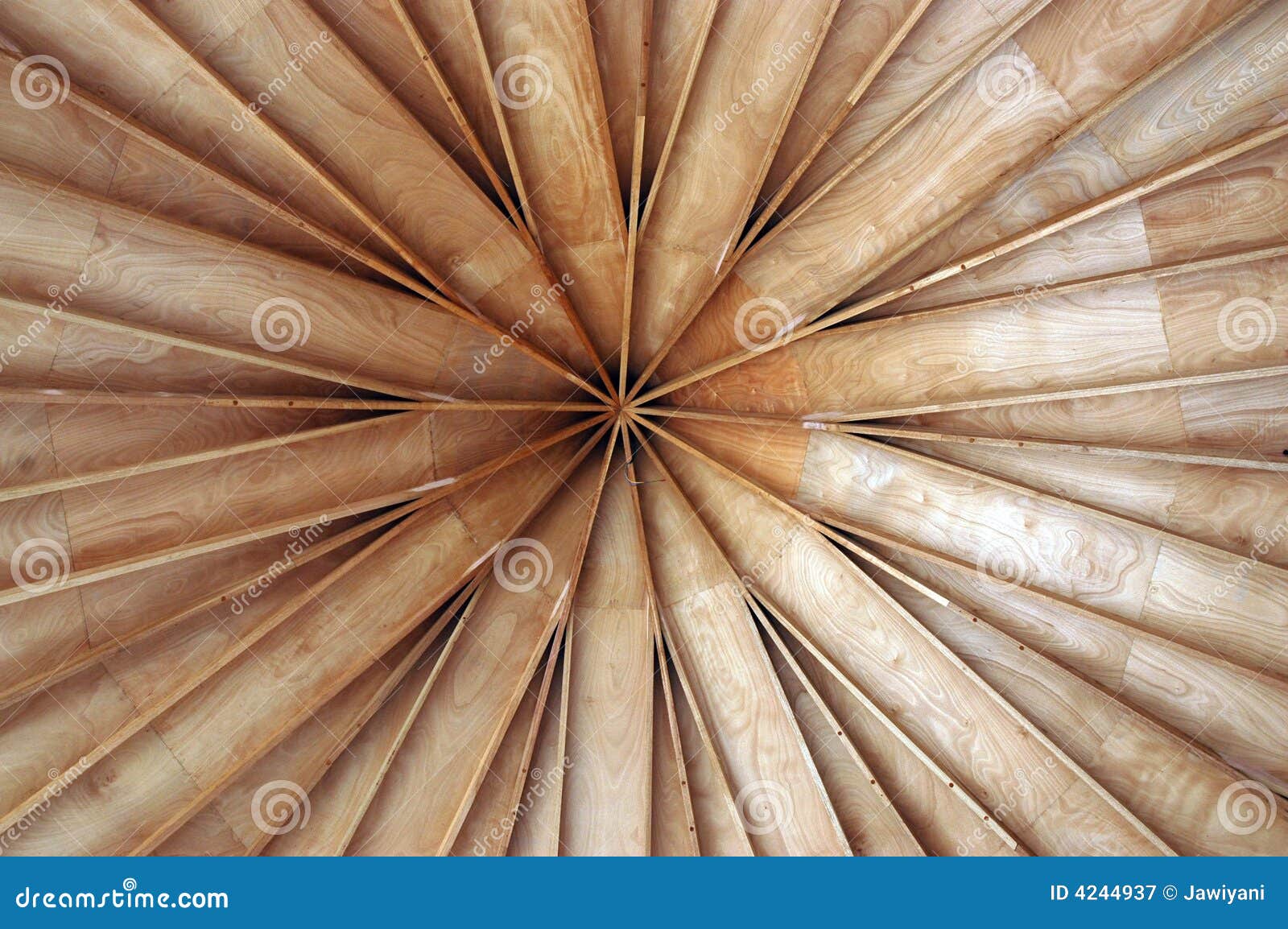 Wooden ceiling stock image. Image of angle, concentric - 4244937