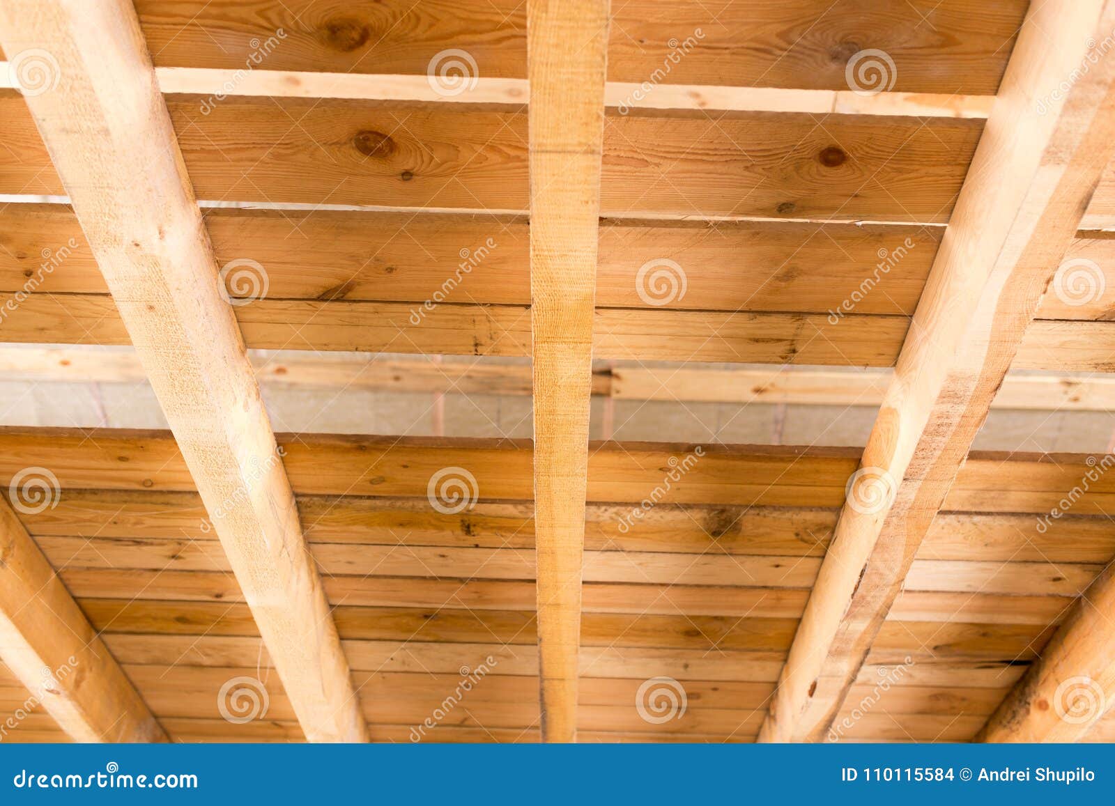 The Wooden Ceiling As Background Stock Photo - Image of closeup, lumber ...